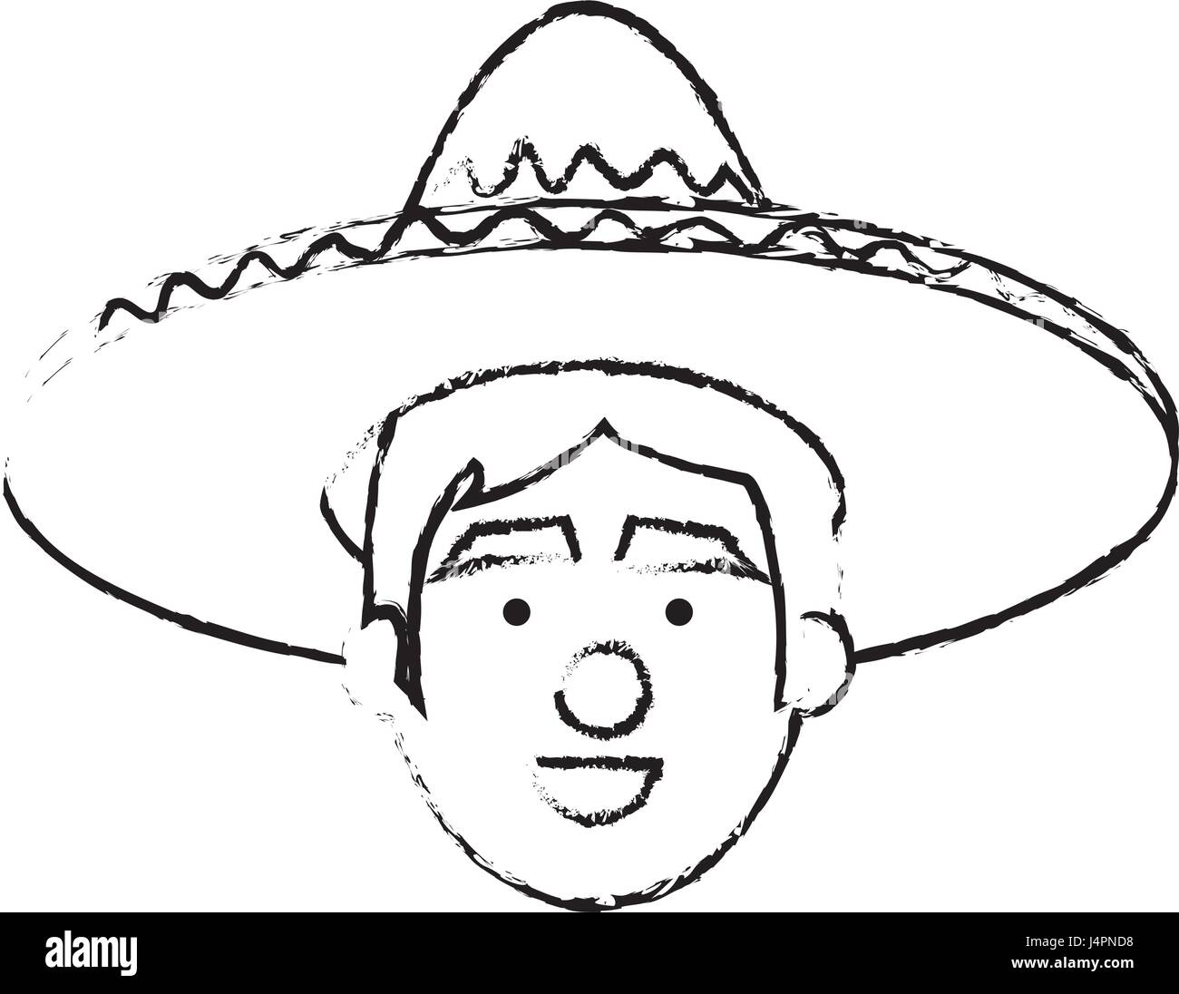 mexican man avatar character Stock Vector Image & Art - Alamy
