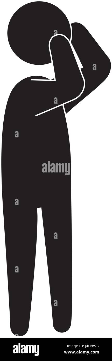 human figure silhouette icon Stock Vector Image & Art - Alamy