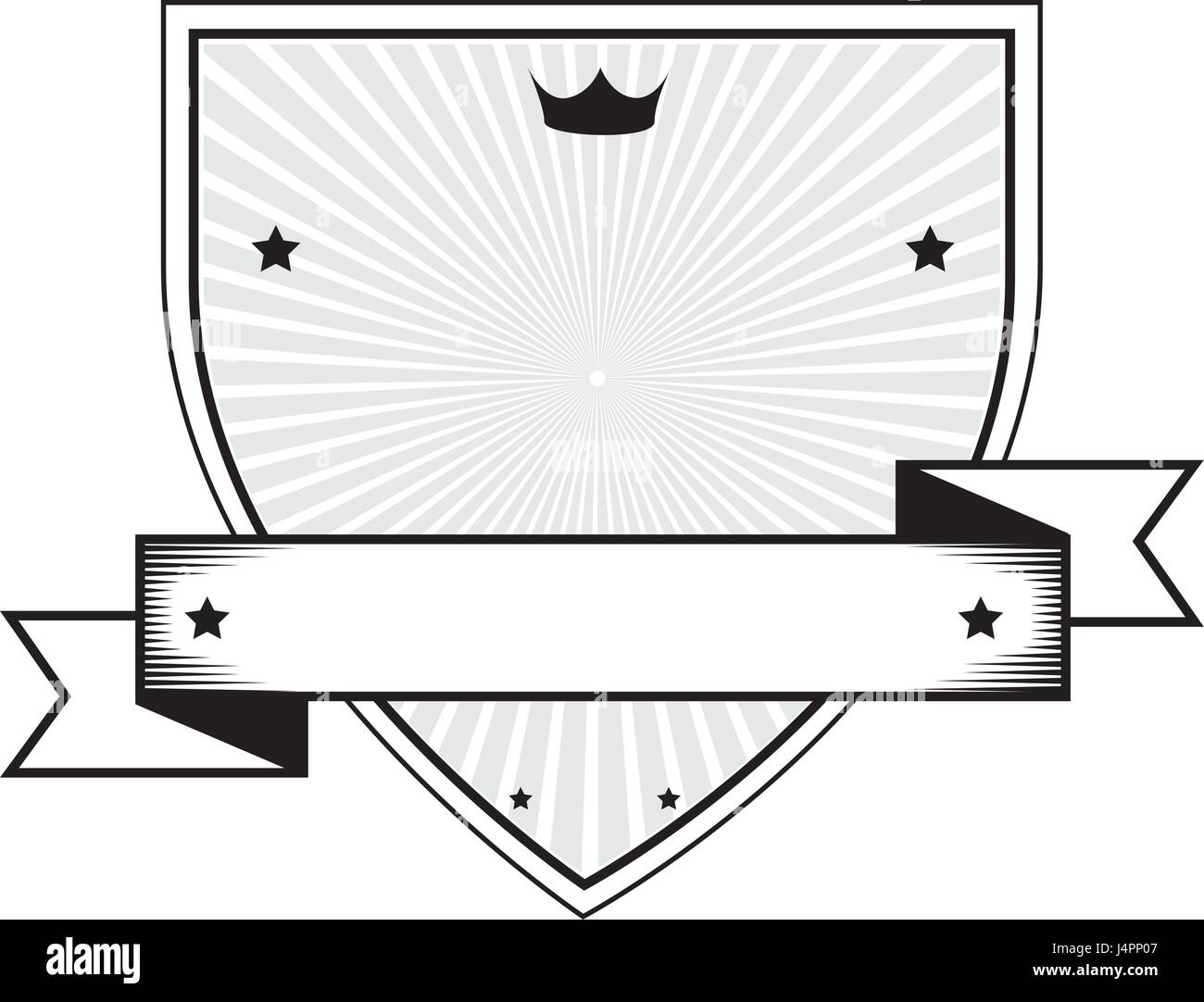 shield with ribbon emblem Stock Vector Image & Art - Alamy shield with ribbon emblem Stock Vector Image & Art - Alamy