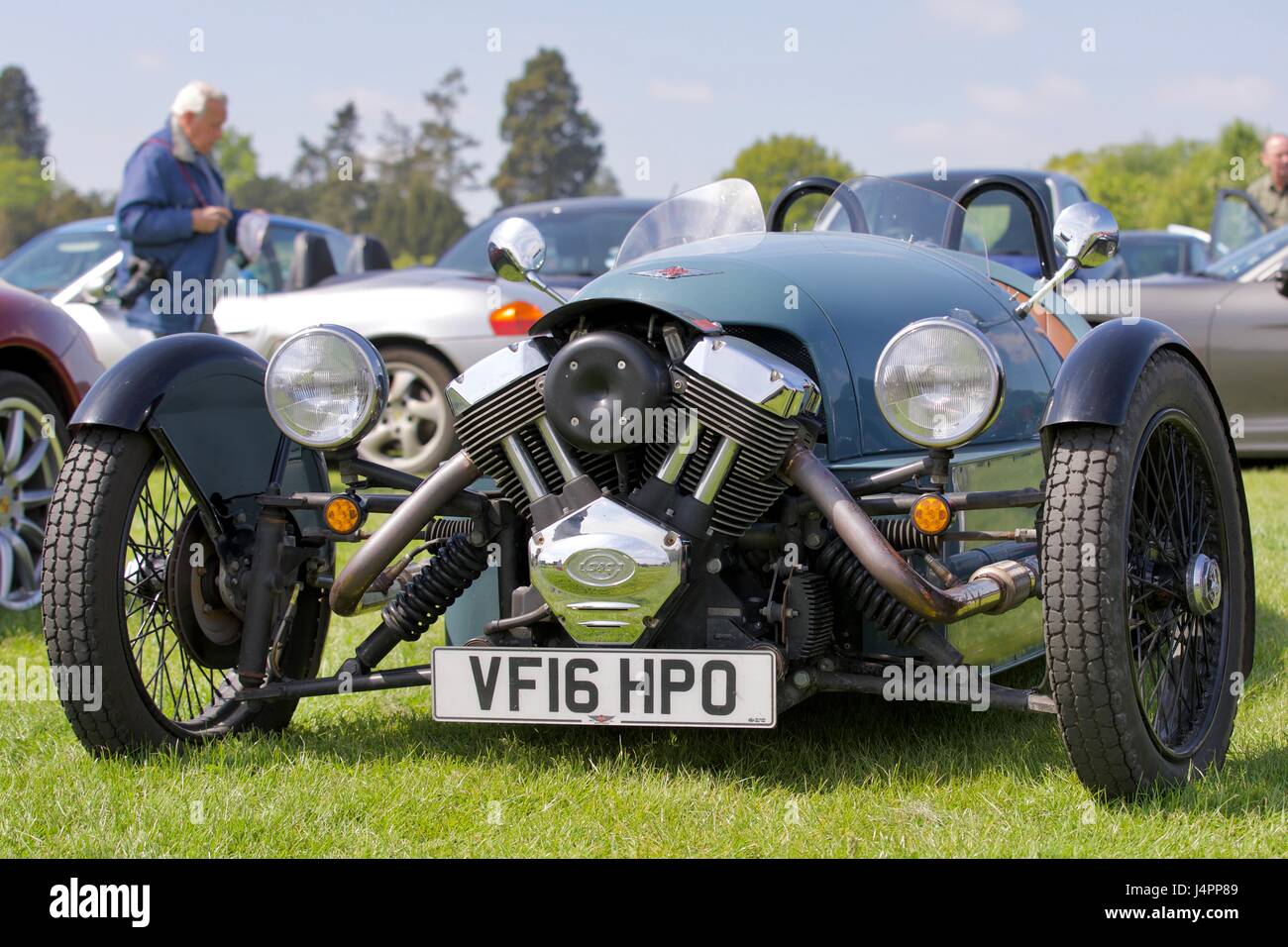 Morgan 3 Wheeler Stock Photo - Alamy