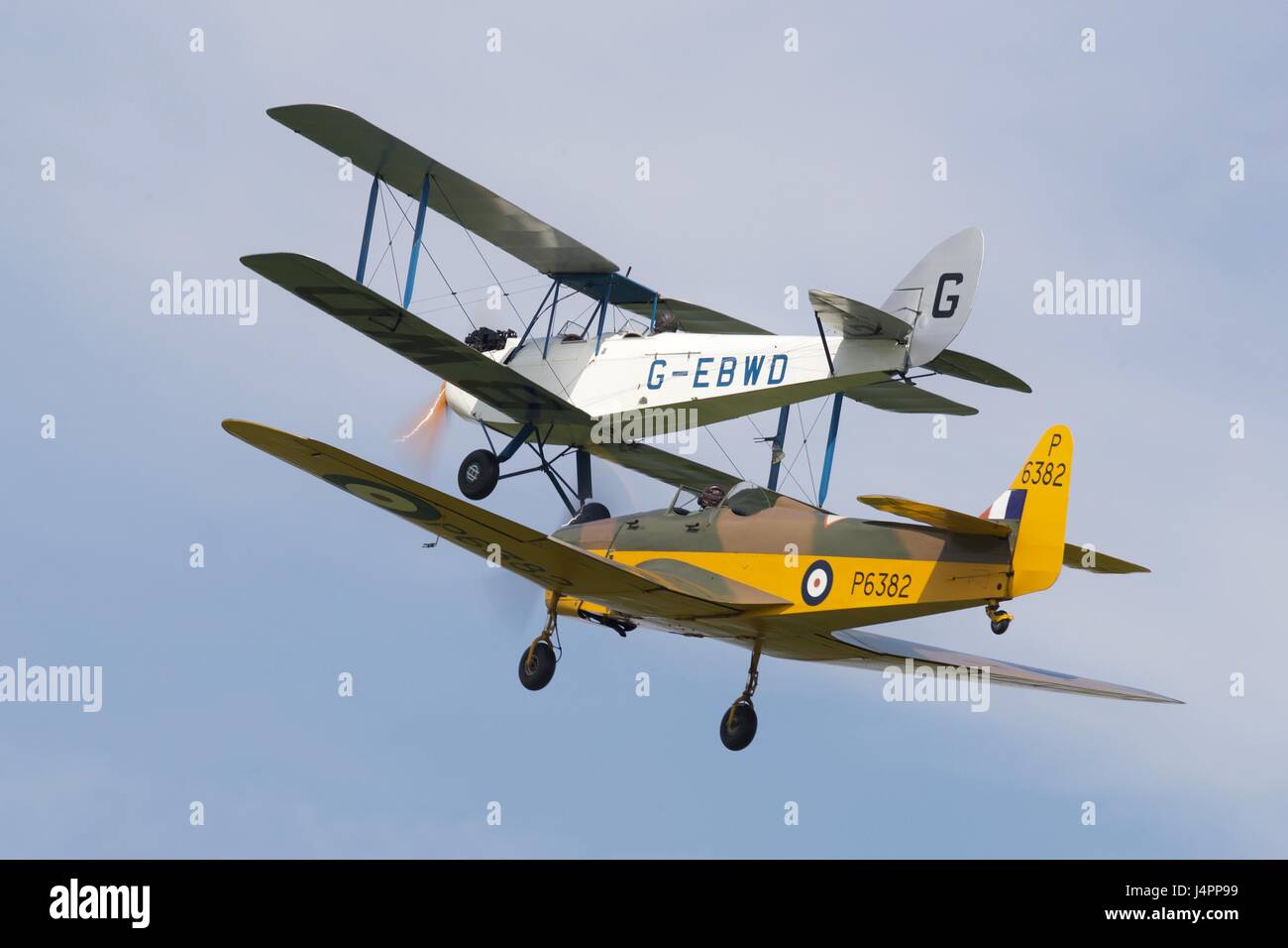 Miles magister plane aircraft hi-res stock photography and images - Alamy