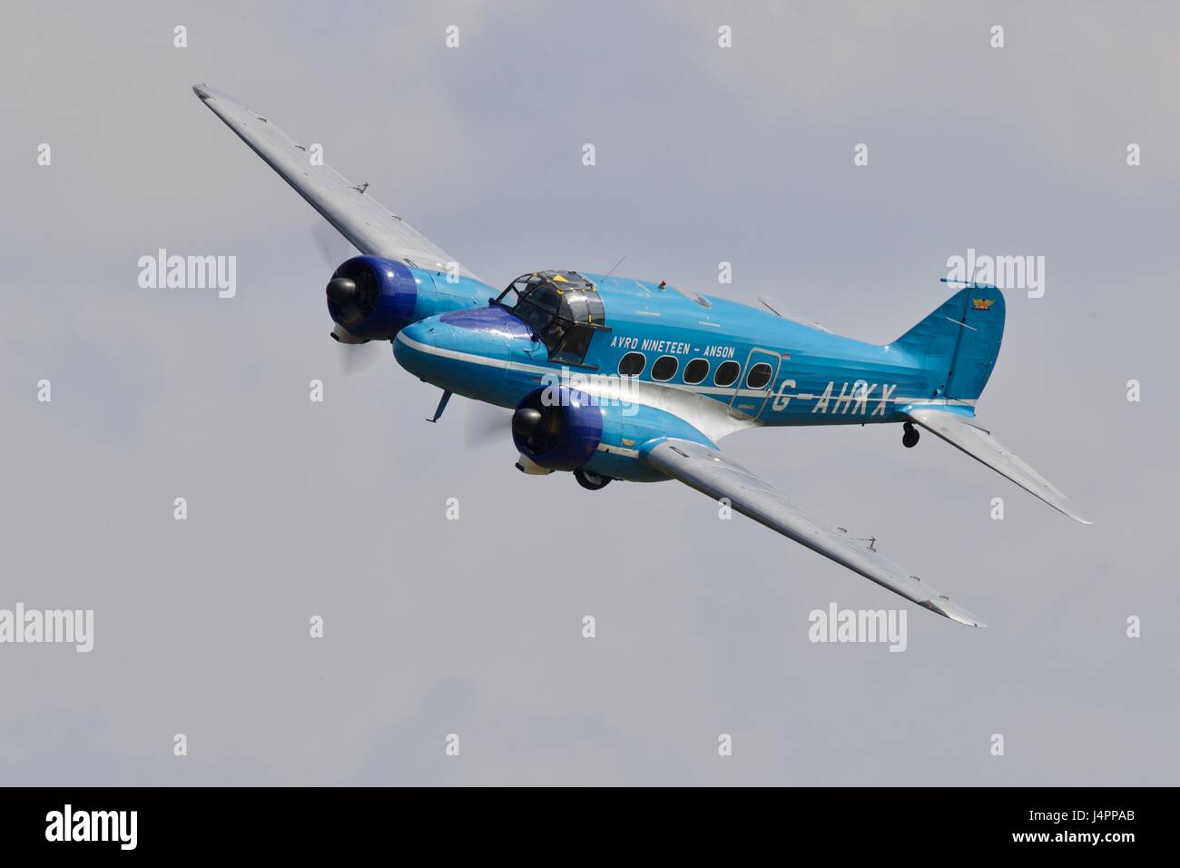 The Avro Anson C19 Stock Photo - Alamy