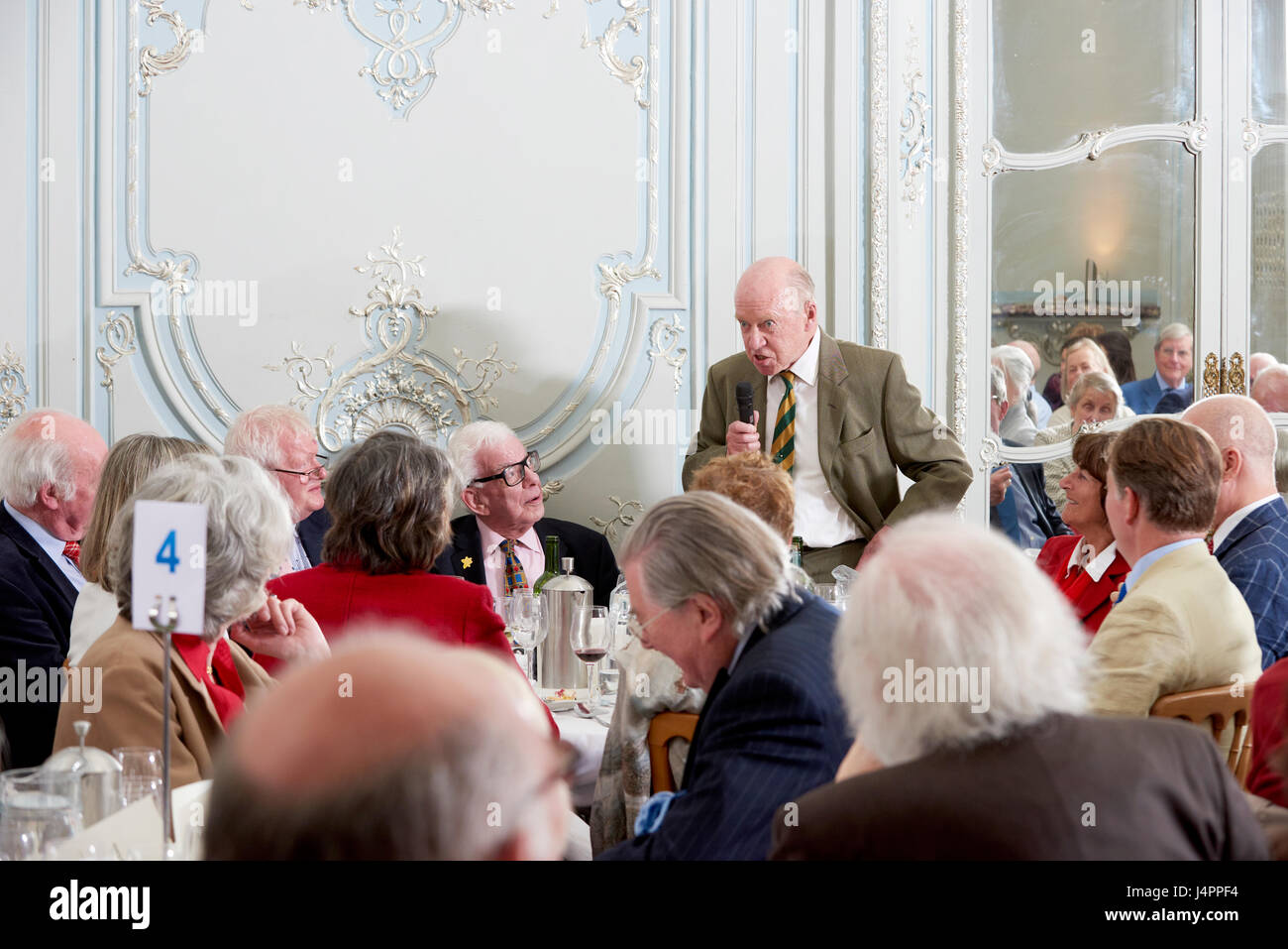 Edward Enfield at the Oldie Literary Lunch 09-05-17 Stock Photo - Alamy