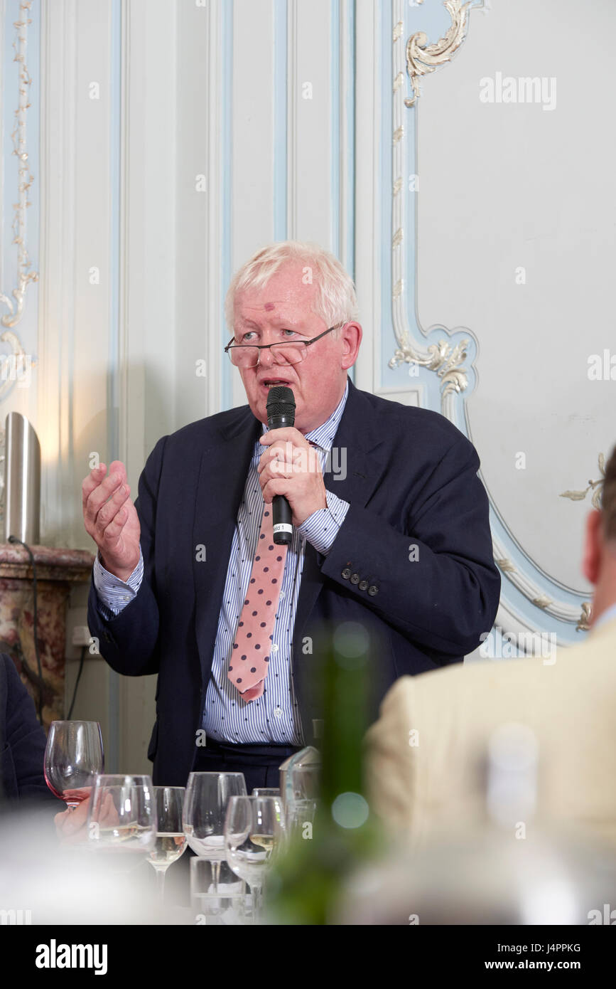 Rick Stroud at the Oldie Literary Lunch 09-05-17 Stock Photo - Alamy