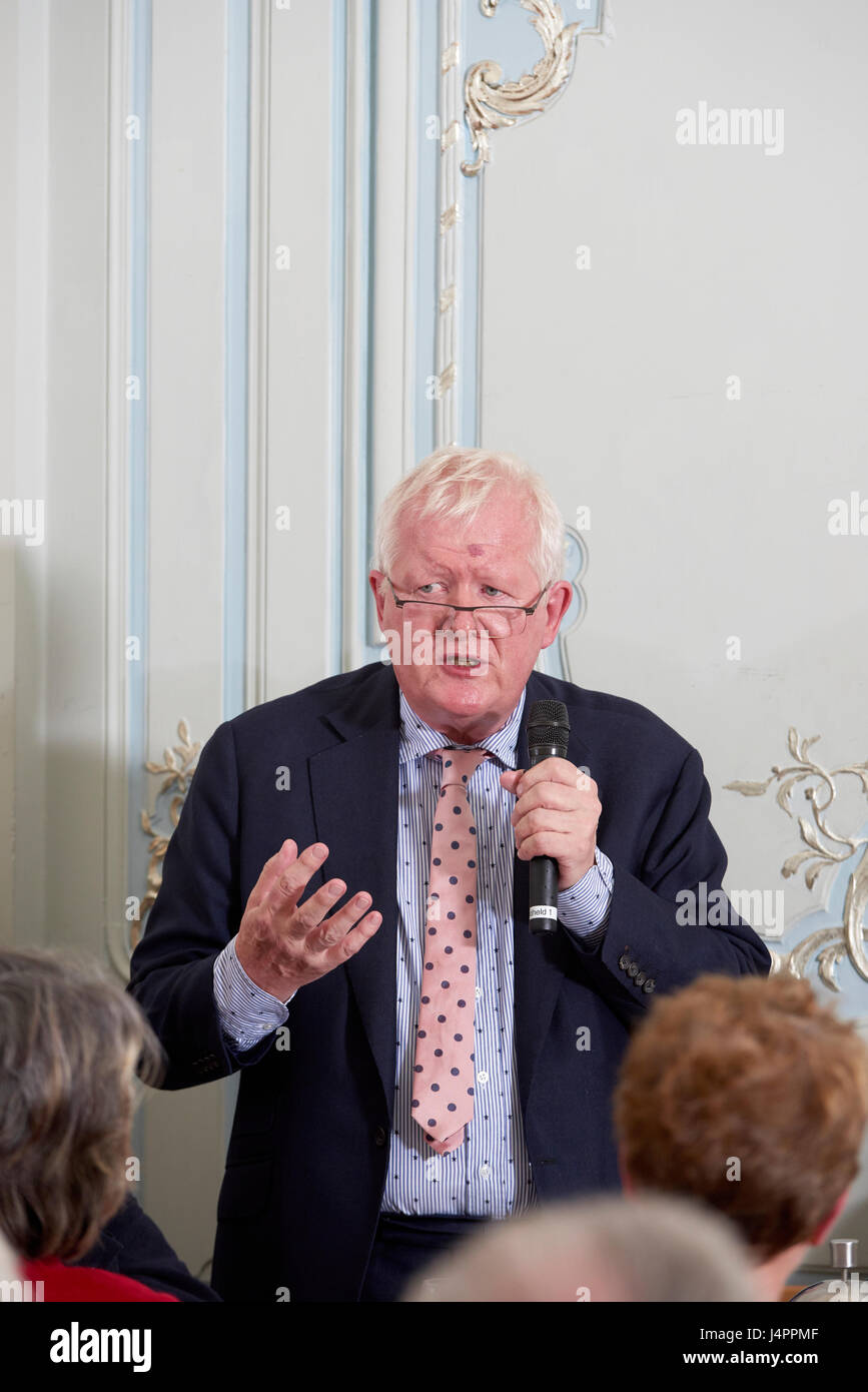 Rick Stroud at the Oldie Literary Lunch 09-05-17 Stock Photo - Alamy