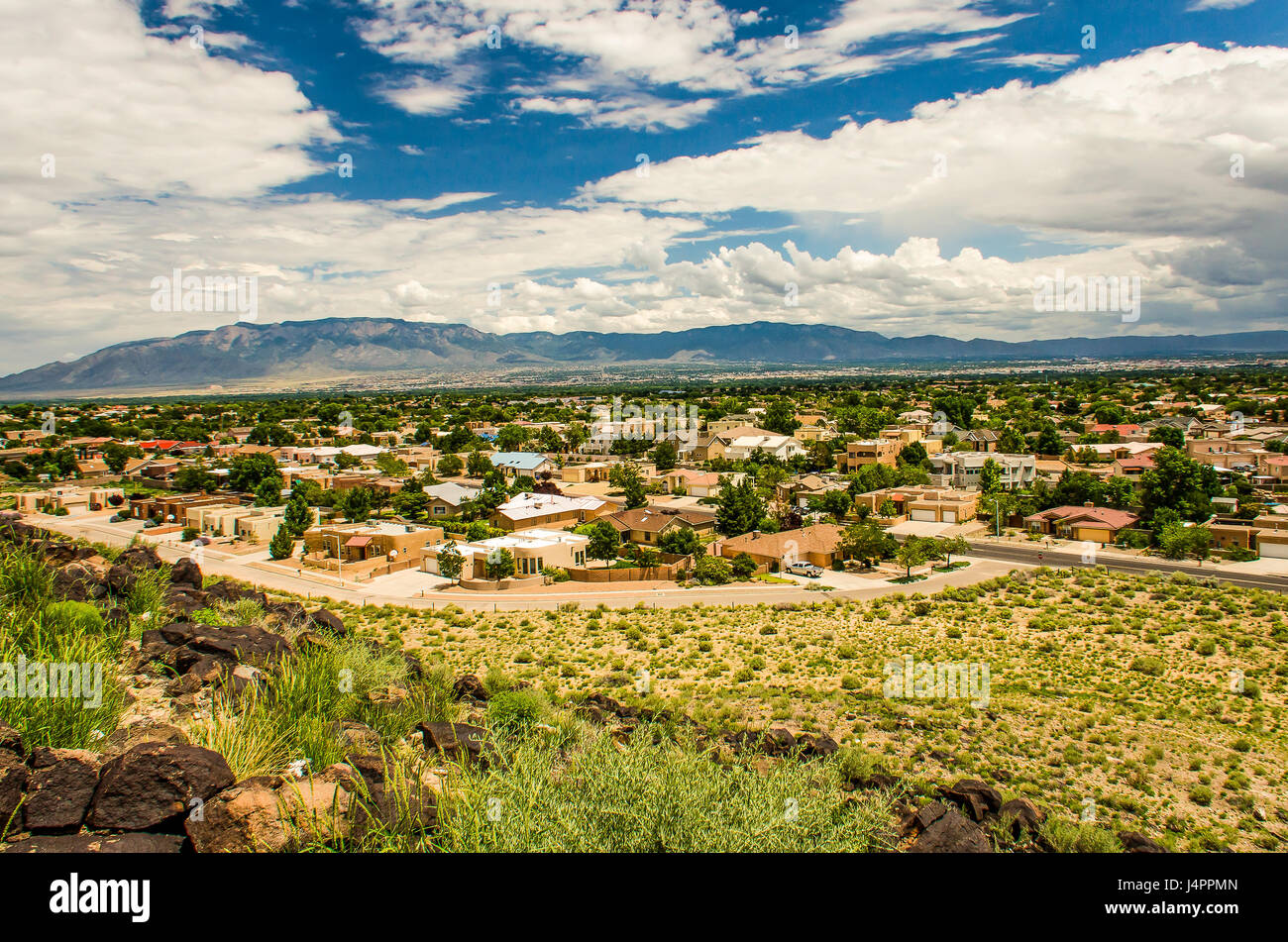 Albuquerque new mexico skyline hi-res stock photography and images - Alamy