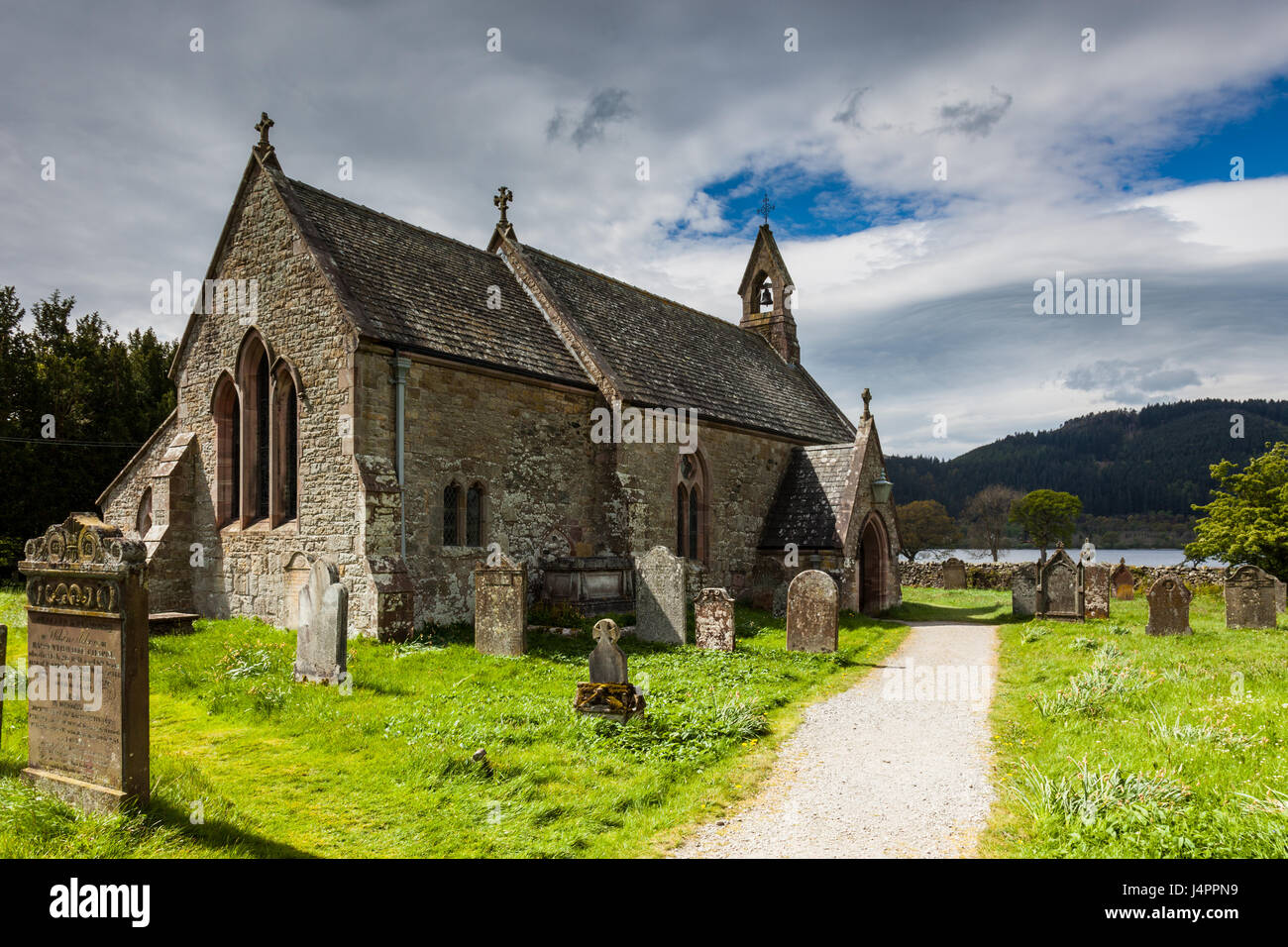 St begas bassenthwaite hi-res stock photography and images - Alamy