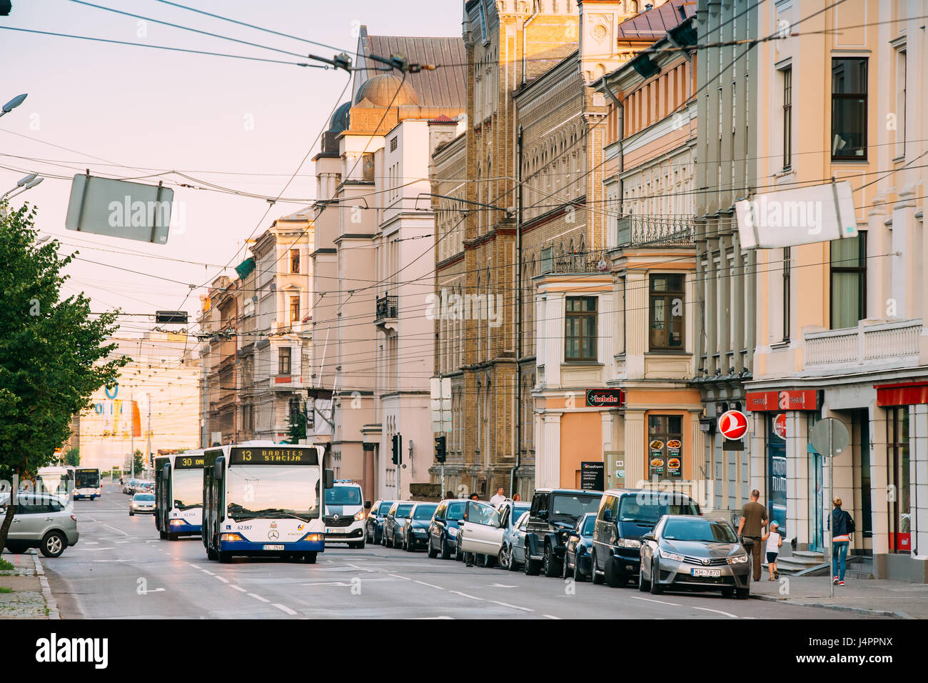 Bus riga latvia hi-res stock photography and images - Alamy