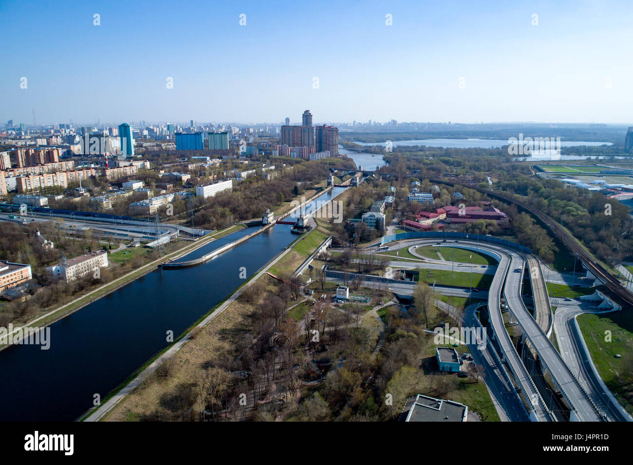 Canal named after moscow hi-res stock photography and images - Alamy