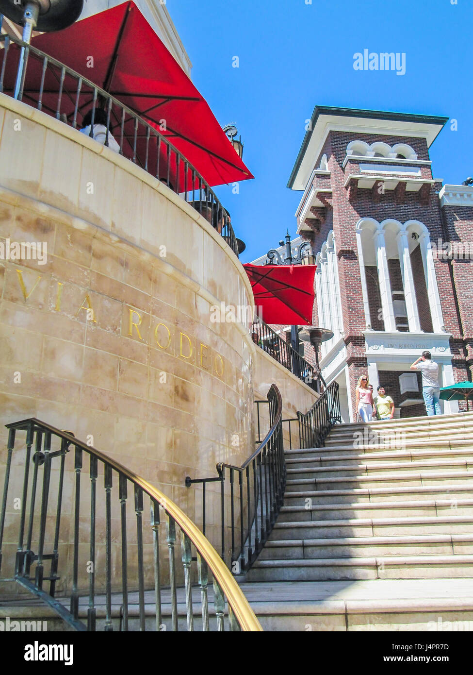 Stairs rodeo drive beverly hills hi-res stock photography and images ...
