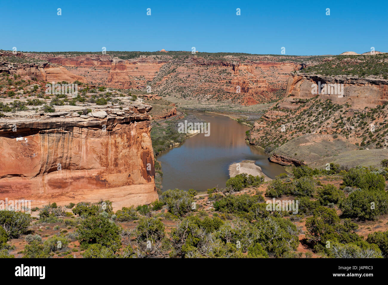 Red river canyon sandstone river hi-res stock photography and images ...