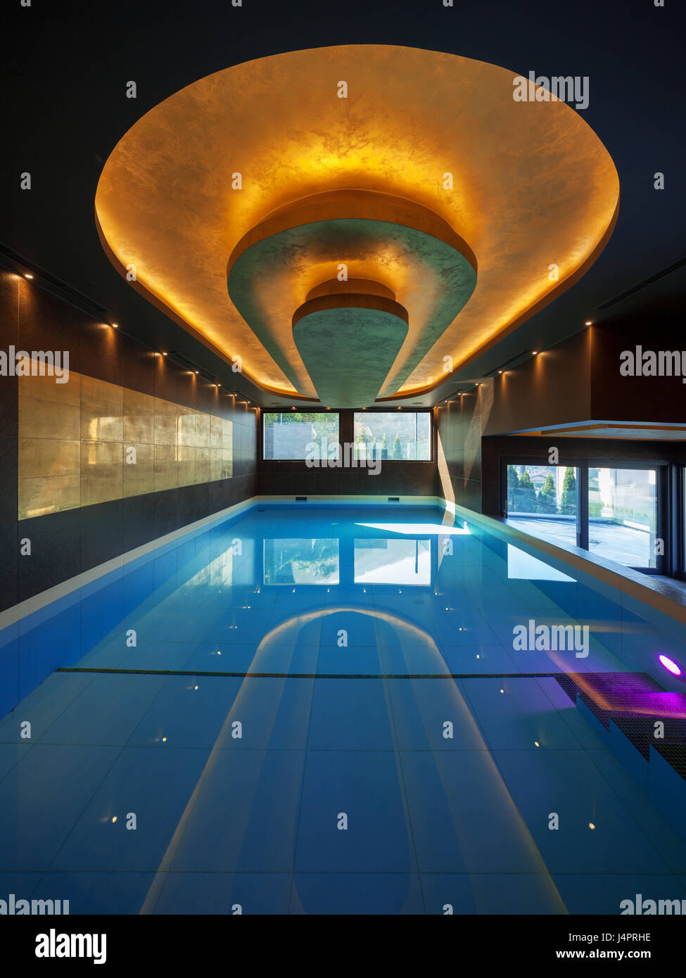 Sport swimming pool ceiling hi-res stock photography and images - Alamy