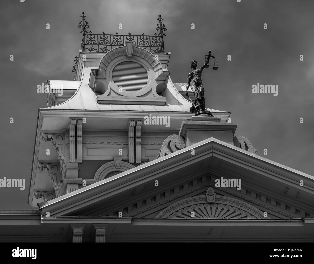 Columbia County Courthouse in Dayton, Washington in the Palouse region ...