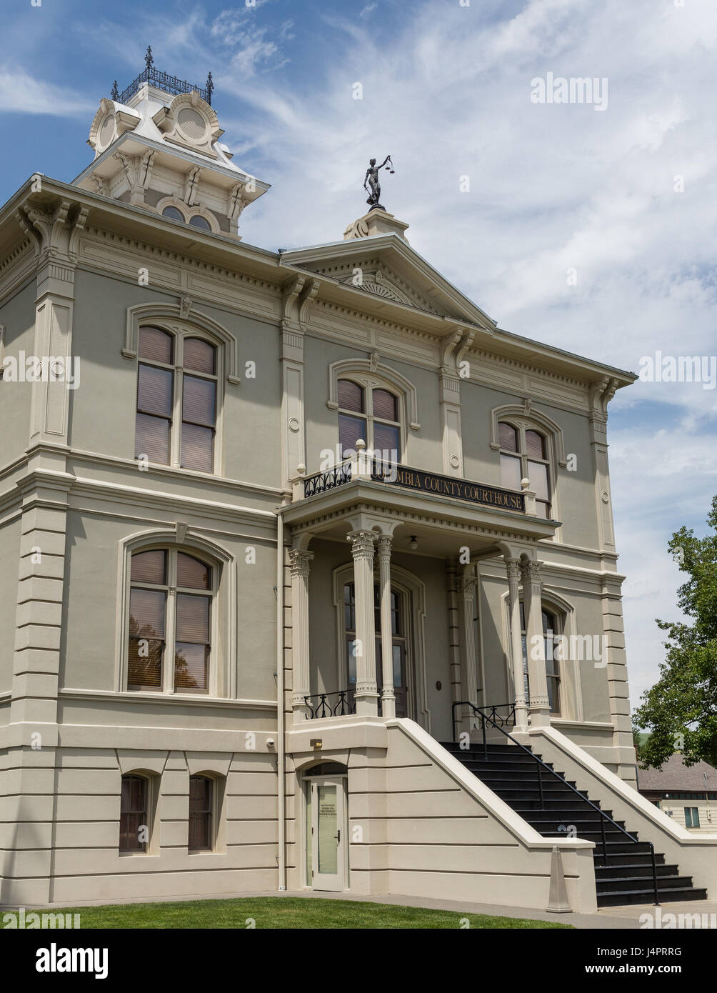 Columbia County Courthouse in Dayton, Washington in the Palouse region ...
