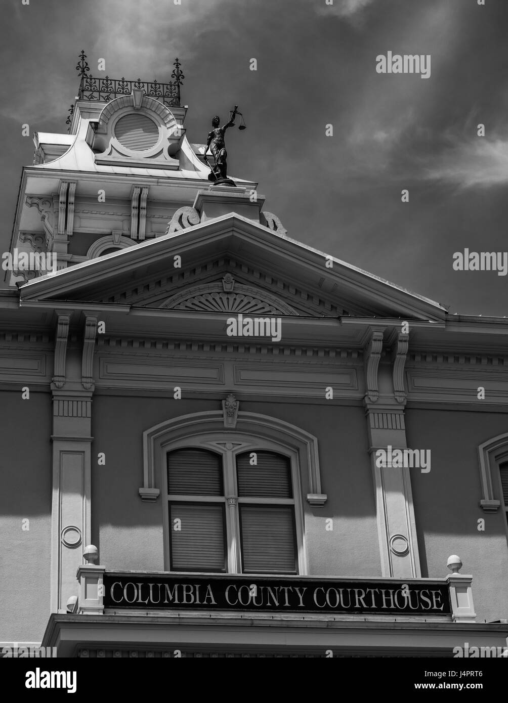 Columbia County Courthouse in Dayton, Washington in the Palouse region ...