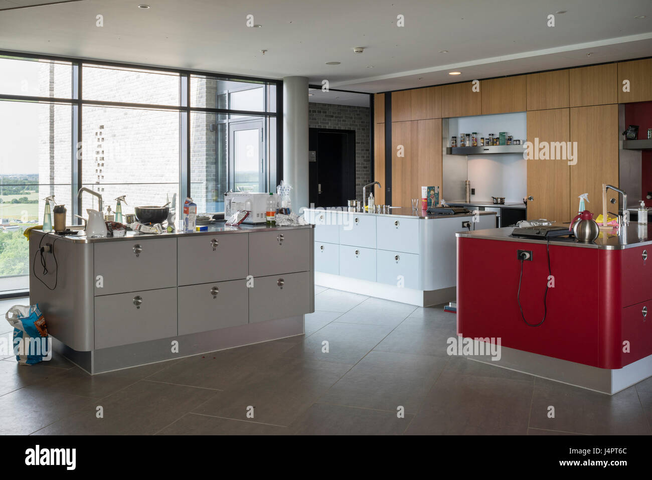 Communal kitchen. Campus Hall University of Southern Denmark, Odense ...