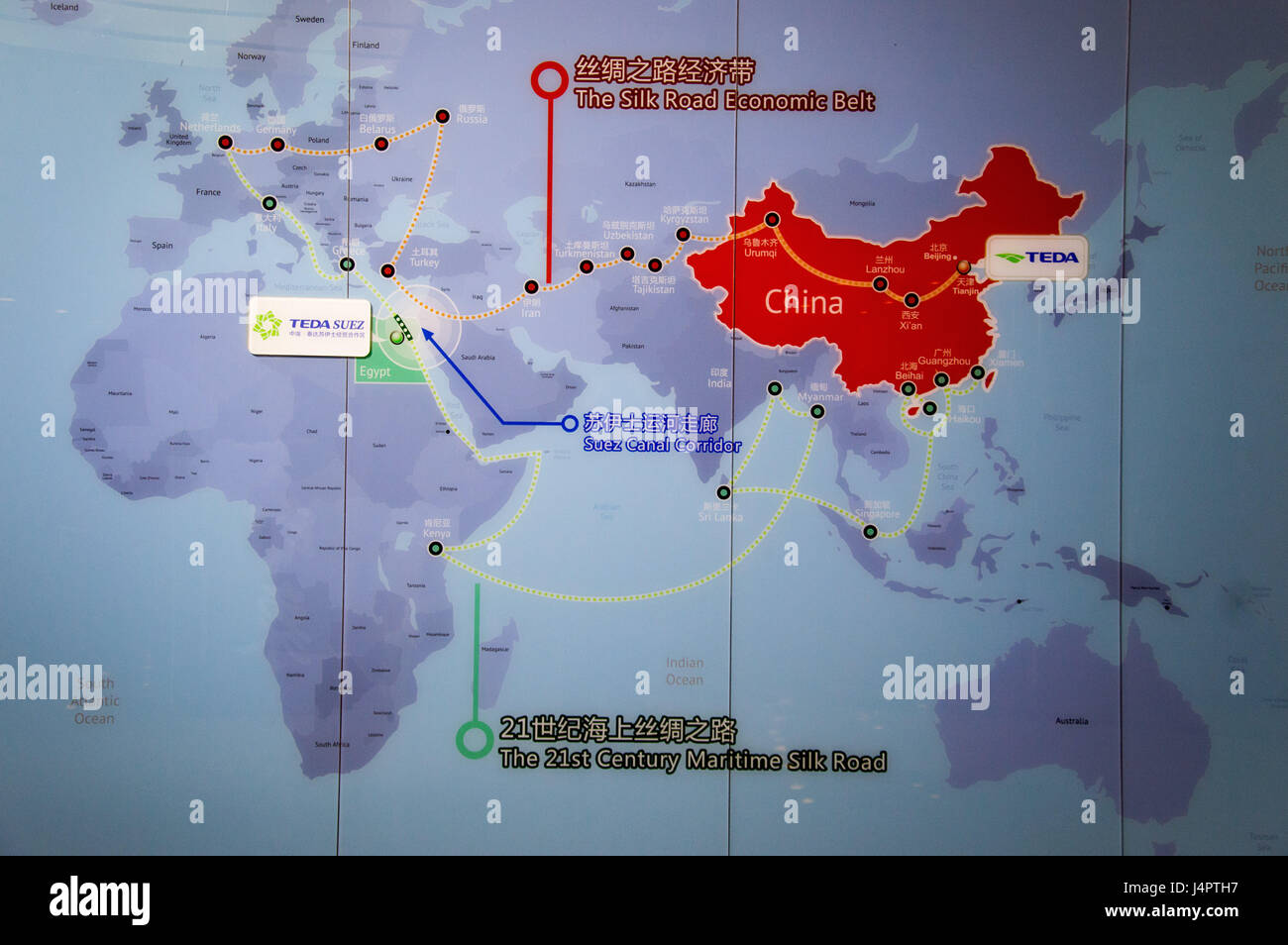 Suez Canal Corridor, Egypt - The new global expansion of China through ...