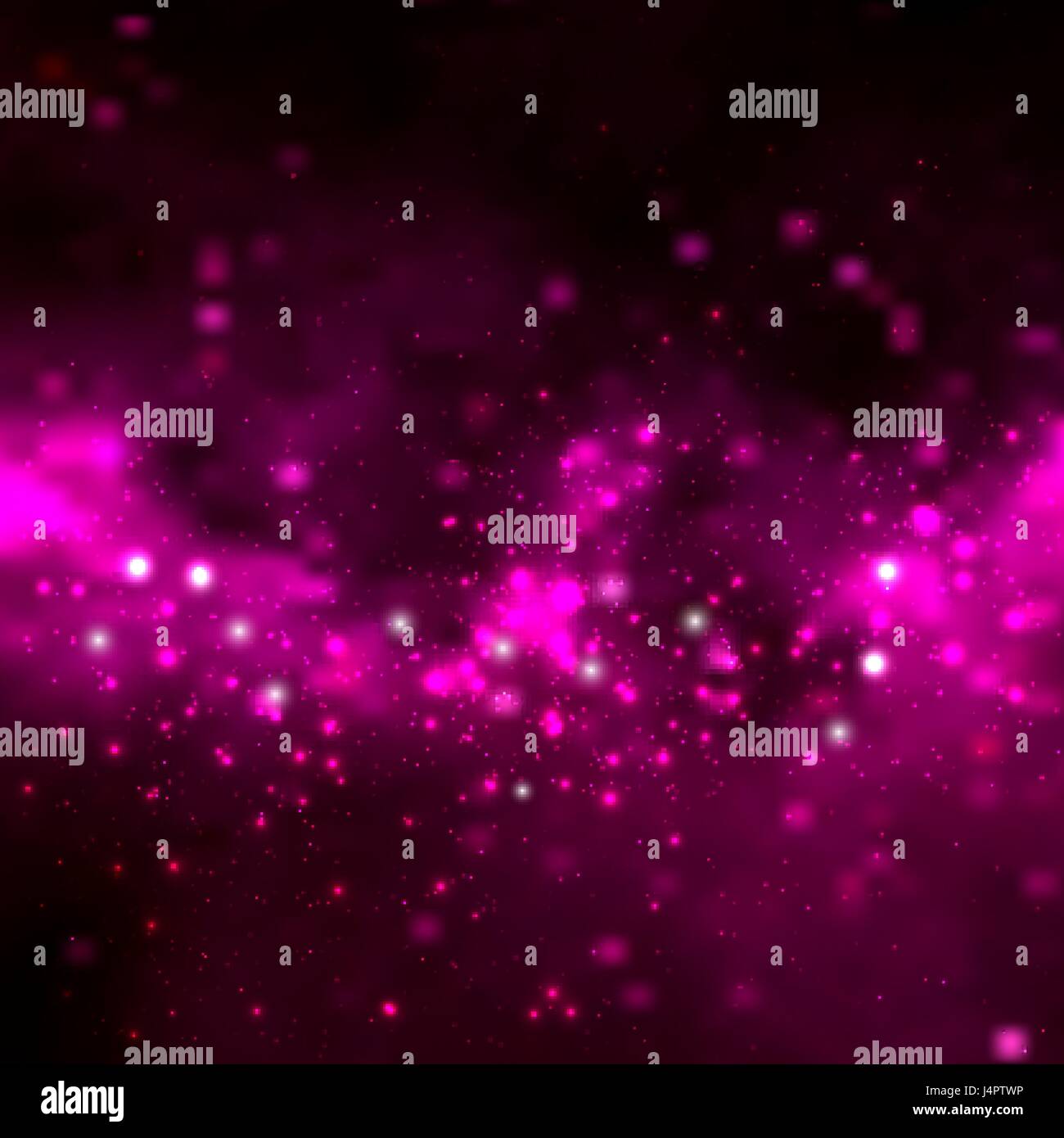 Space vector background with stars. Universe illustration. Colored ...