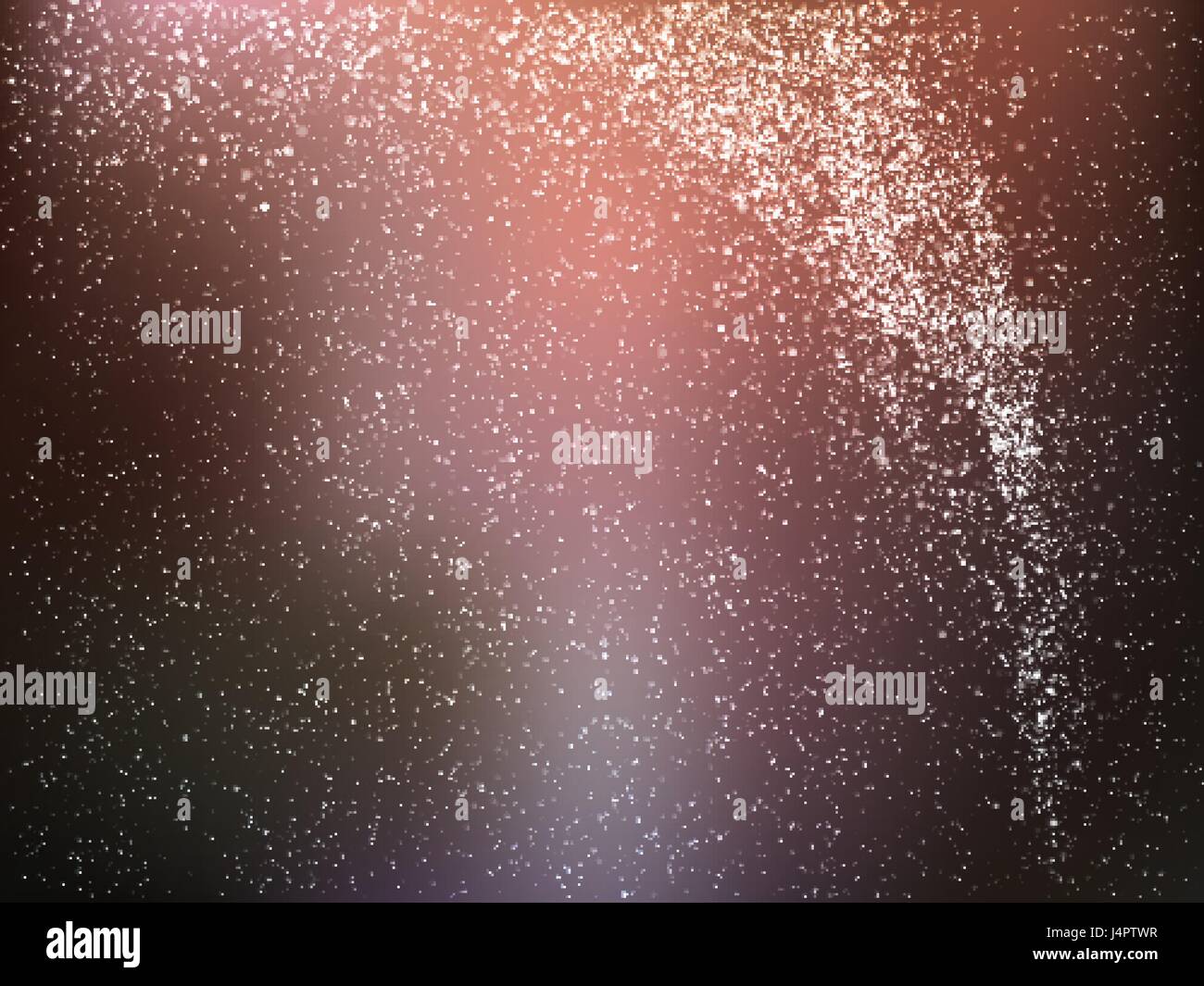Space vector background with stars. Universe illustration. Colored ...