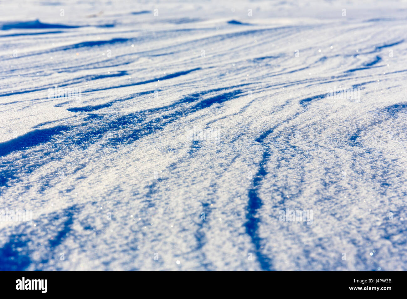 Snow surface relief structure winter background close up Stock Photo ...