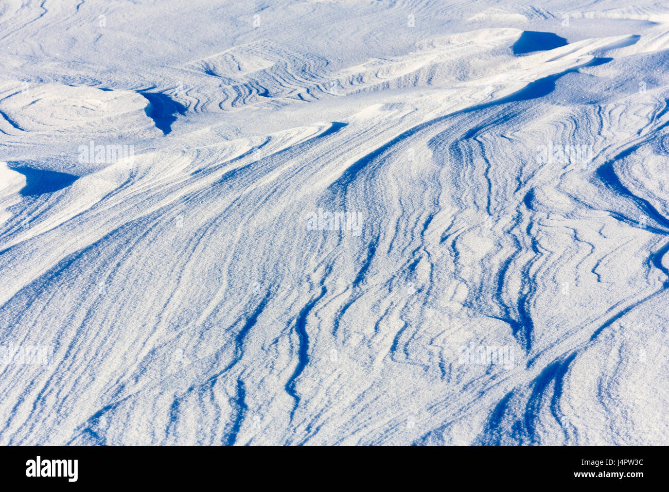 Snow surface relief structure winter background close up Stock Photo ...