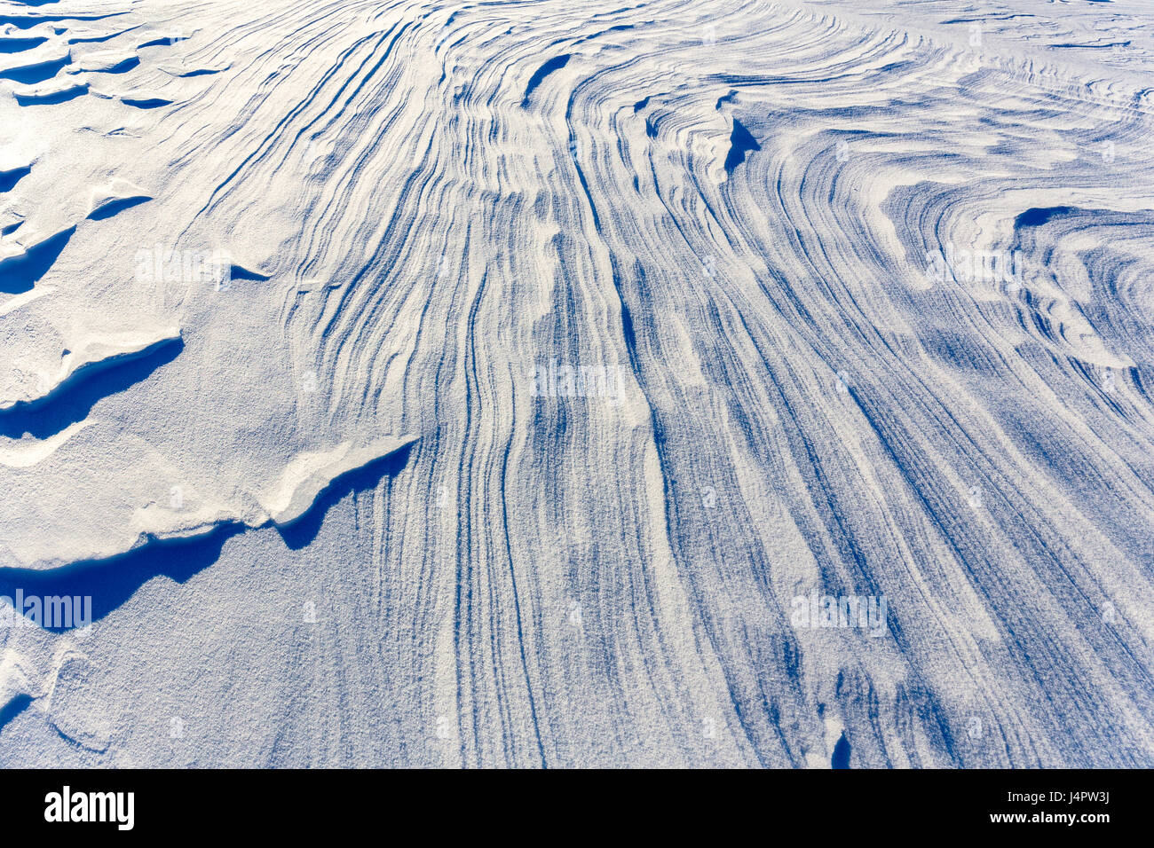 Snow surface relief structure winter background close up Stock Photo ...