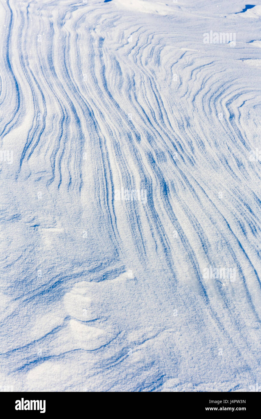 Snow surface relief structure winter background close up Stock Photo ...