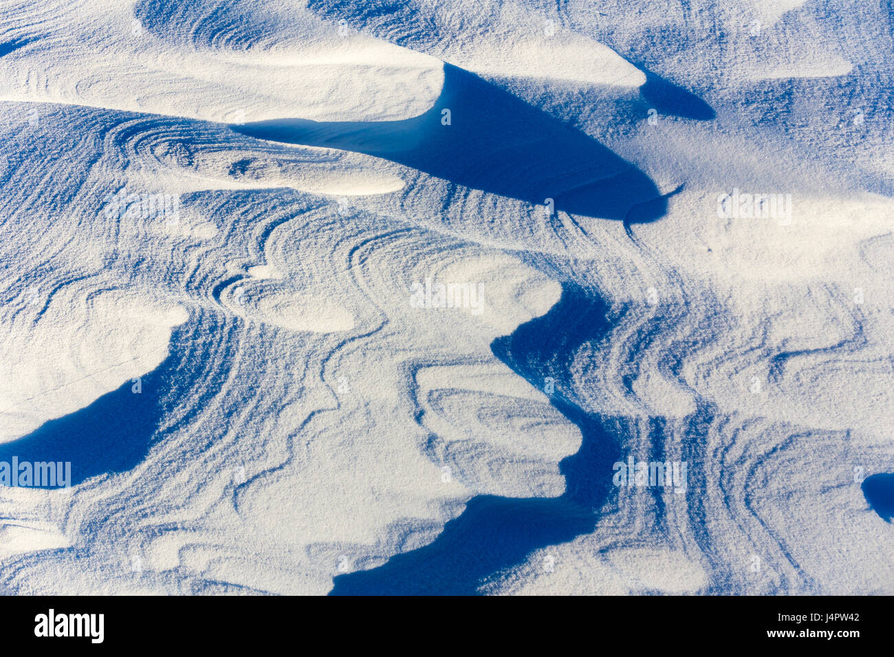 Snow surface relief structure winter background close up Stock Photo ...