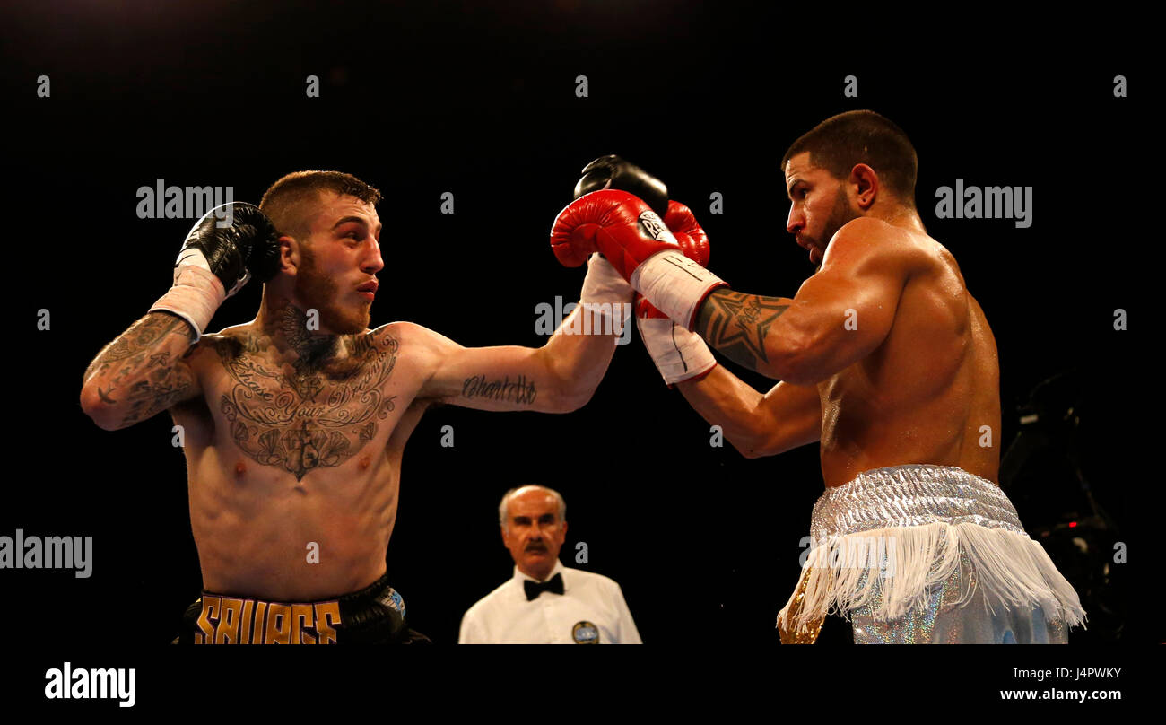Sam Eggington (left) and Ceferino Rodriguez during their European ...
