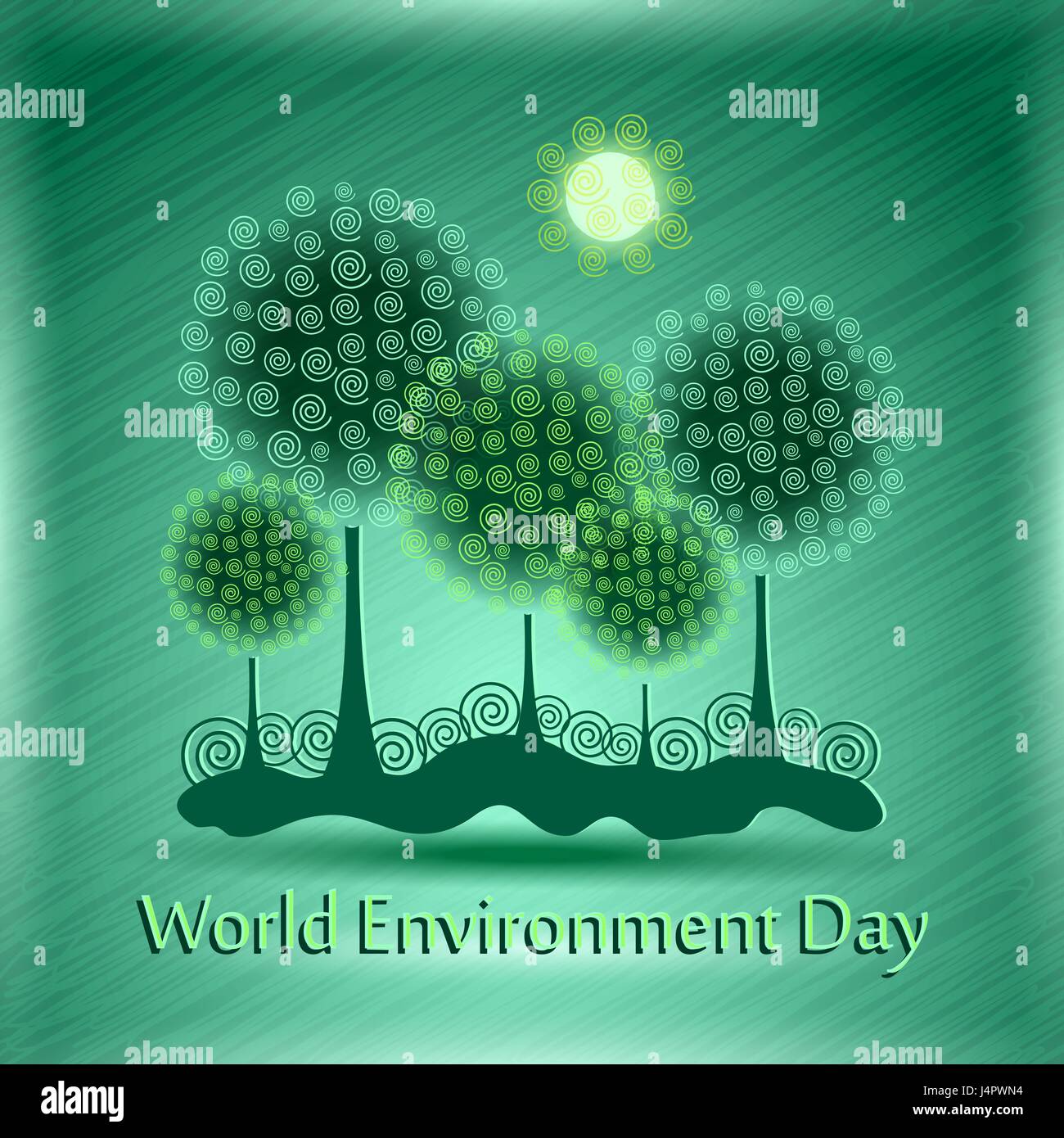 World green environment day background Stock Vector Image & Art - Alamy