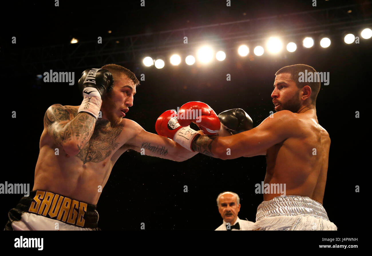 Sam Eggington (left) and Ceferino Rodriguez during their European ...