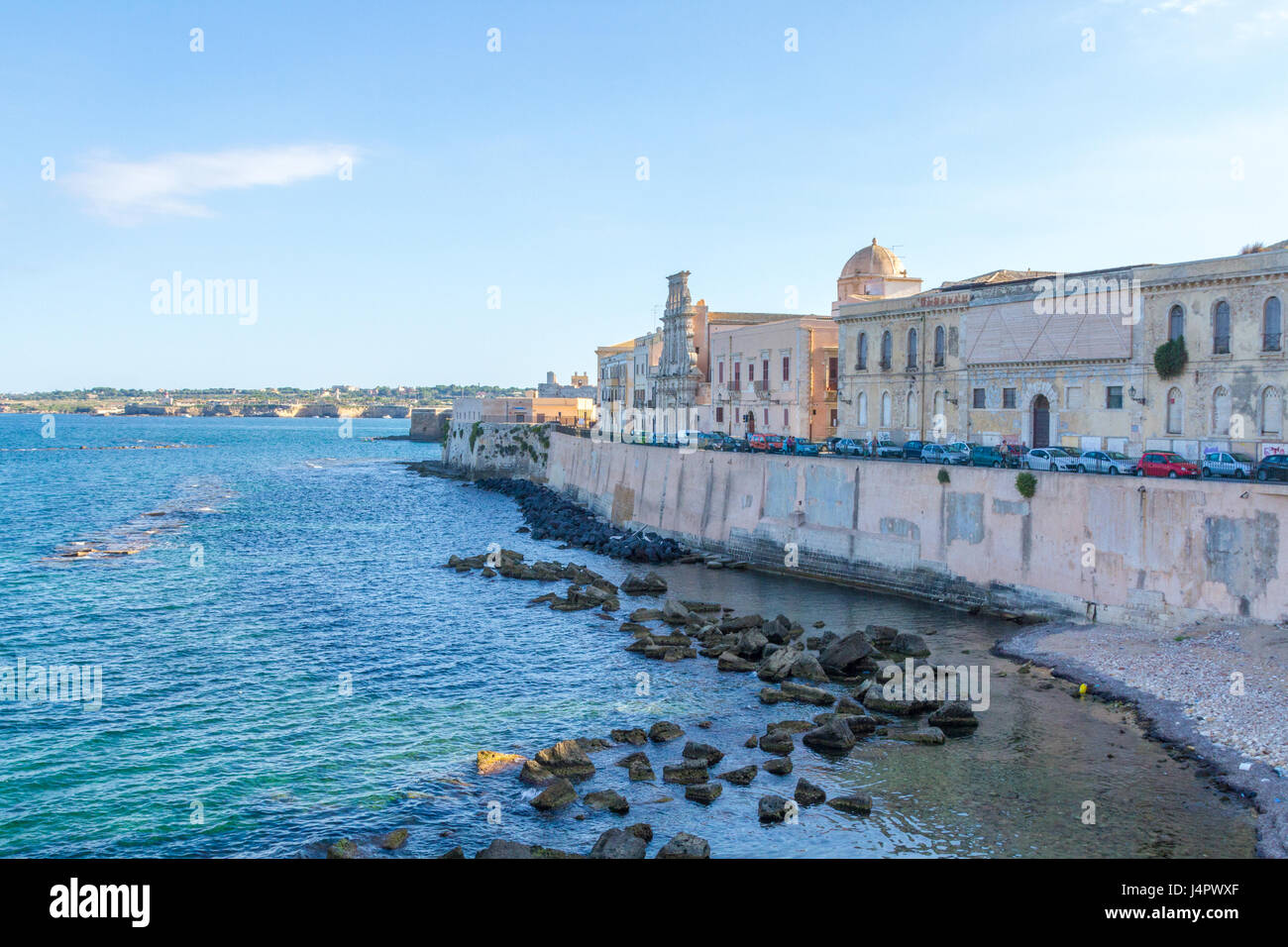 Cliffs of ortigia island hi-res stock photography and images - Alamy