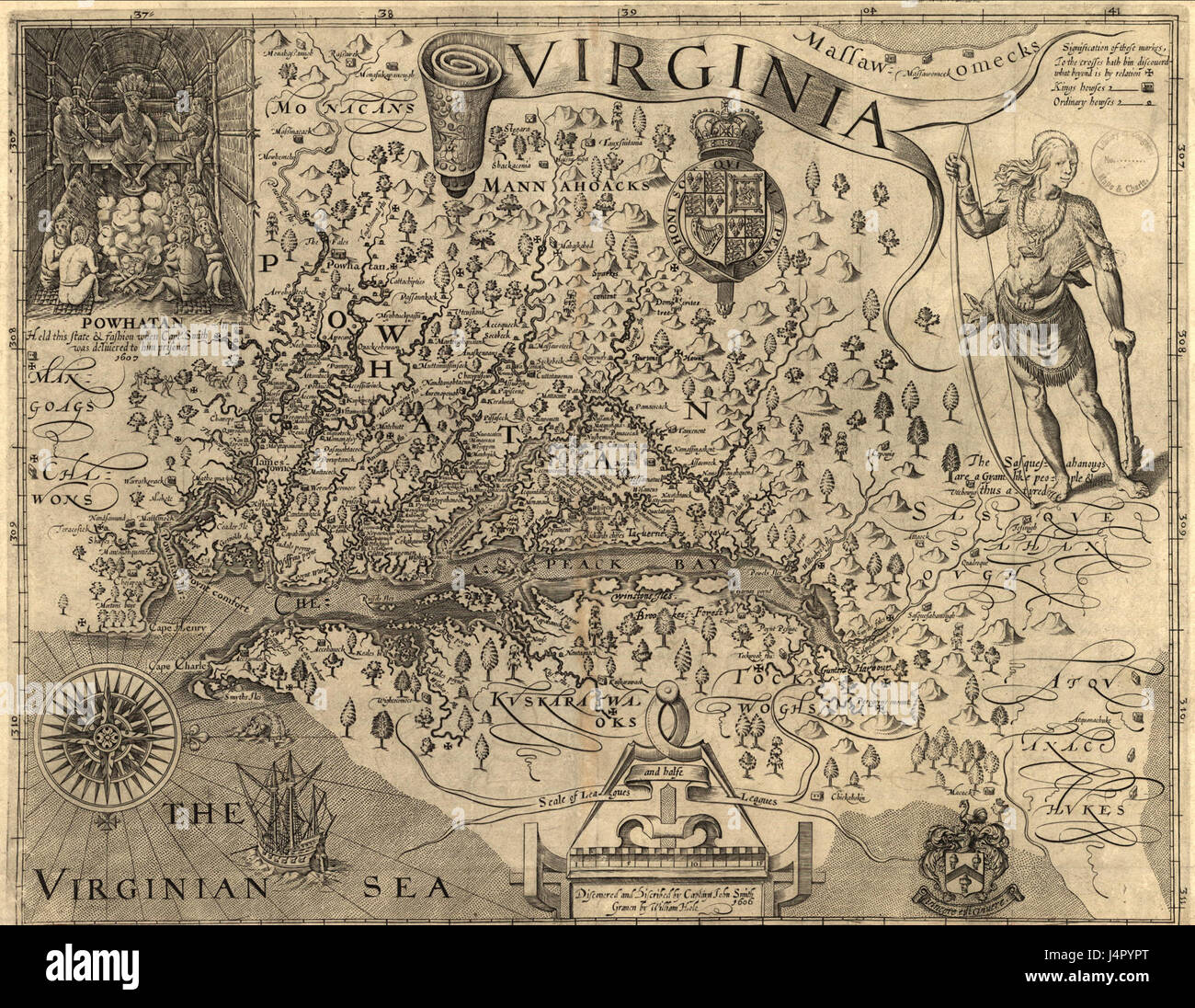 Virginia map hi-res stock photography and images - Alamy