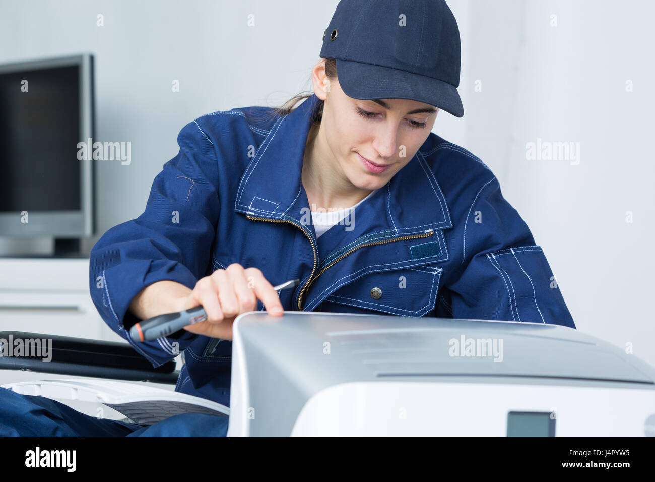 the company's maintenance crew Stock Photo - Alamy
