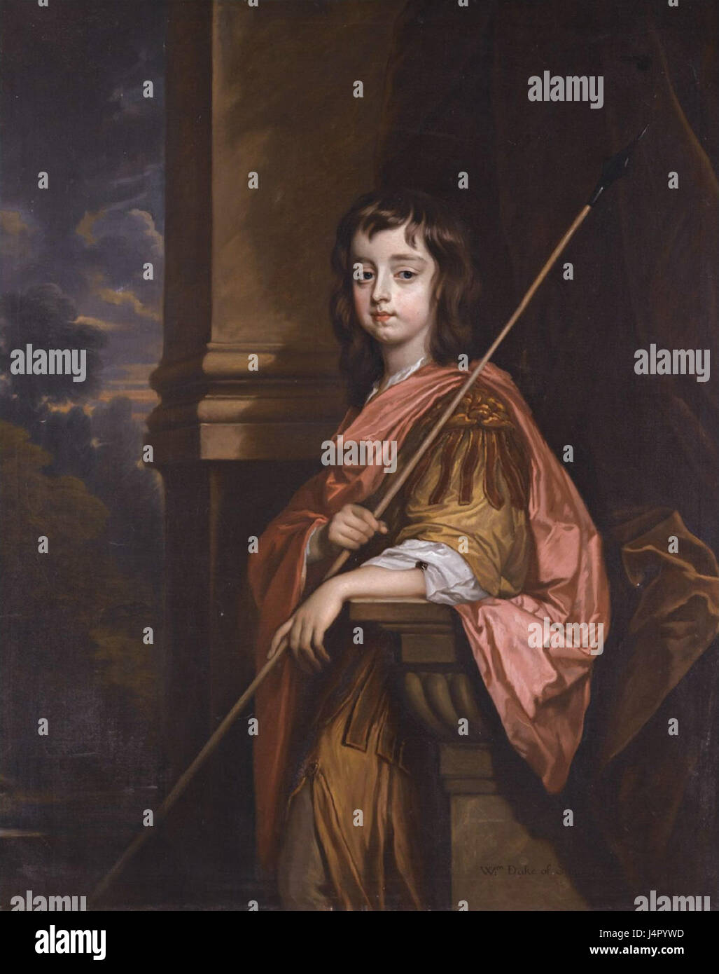 A portrait of William Seymour, the 3rd Duke of Somerset, painted in the ...
