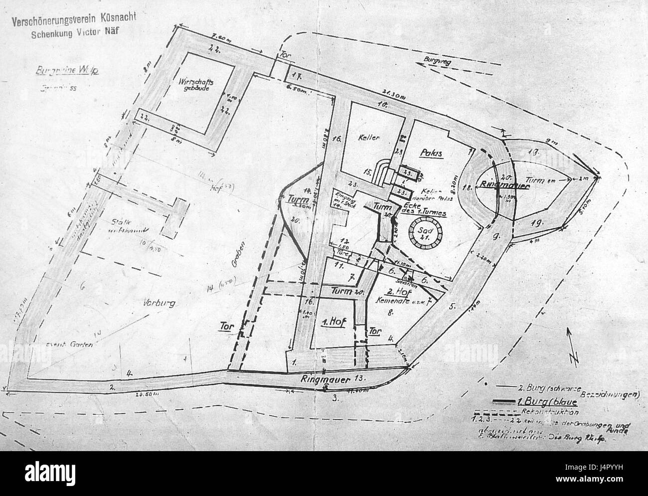 Wulp Plan 1923 Stock Photo - Alamy