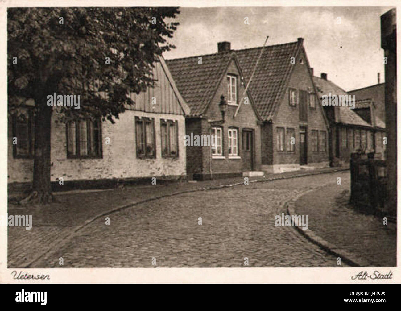 Uetersen, located in northern Germany, features a well-preserved ...