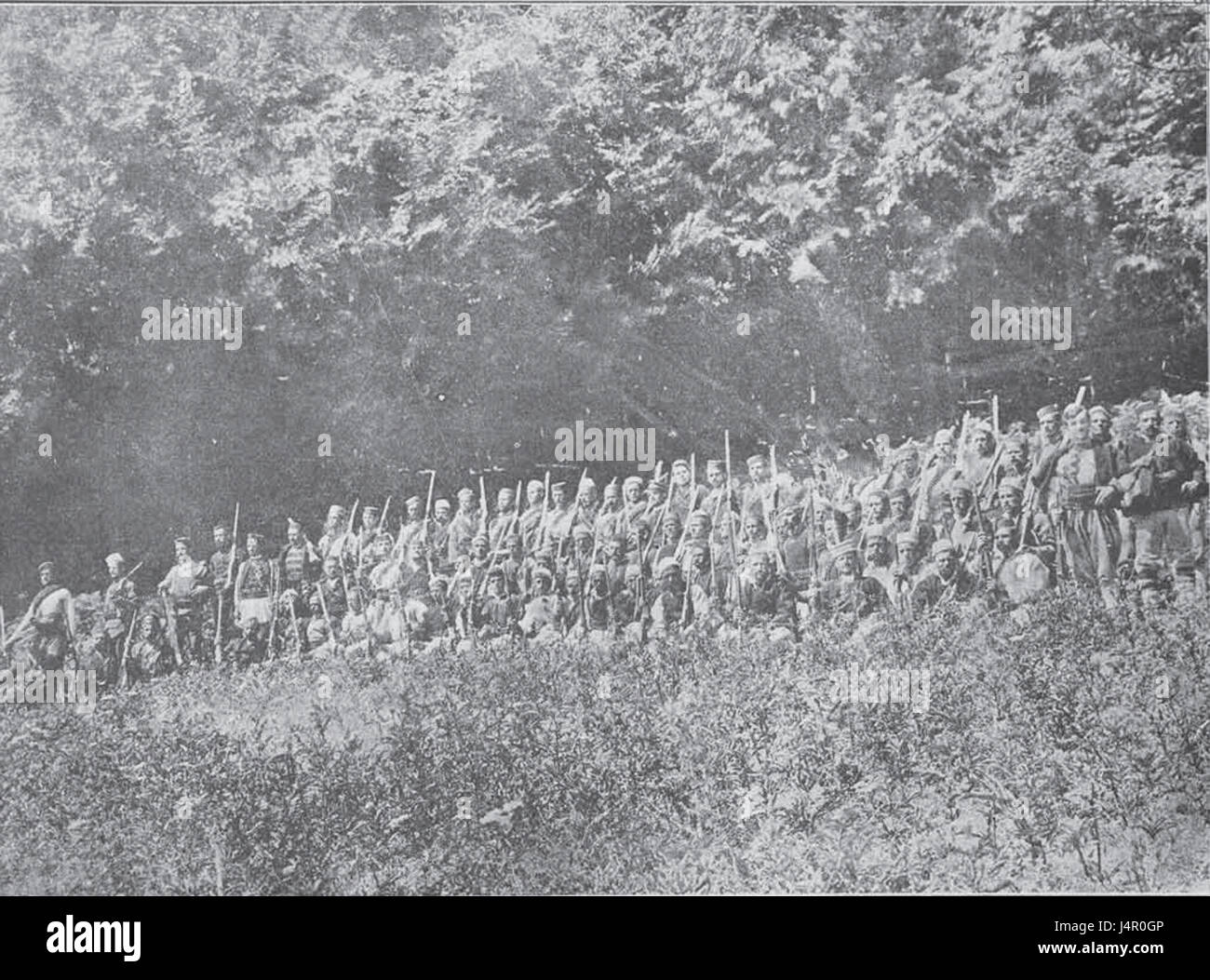 Todor Hristov's 'Cheta Krushevo' represents the historical narrative of ...