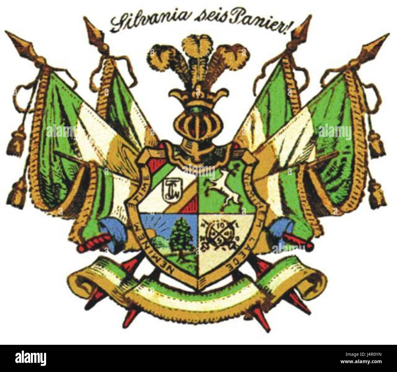Wappen Corps Silvania Stock Photo - Alamy