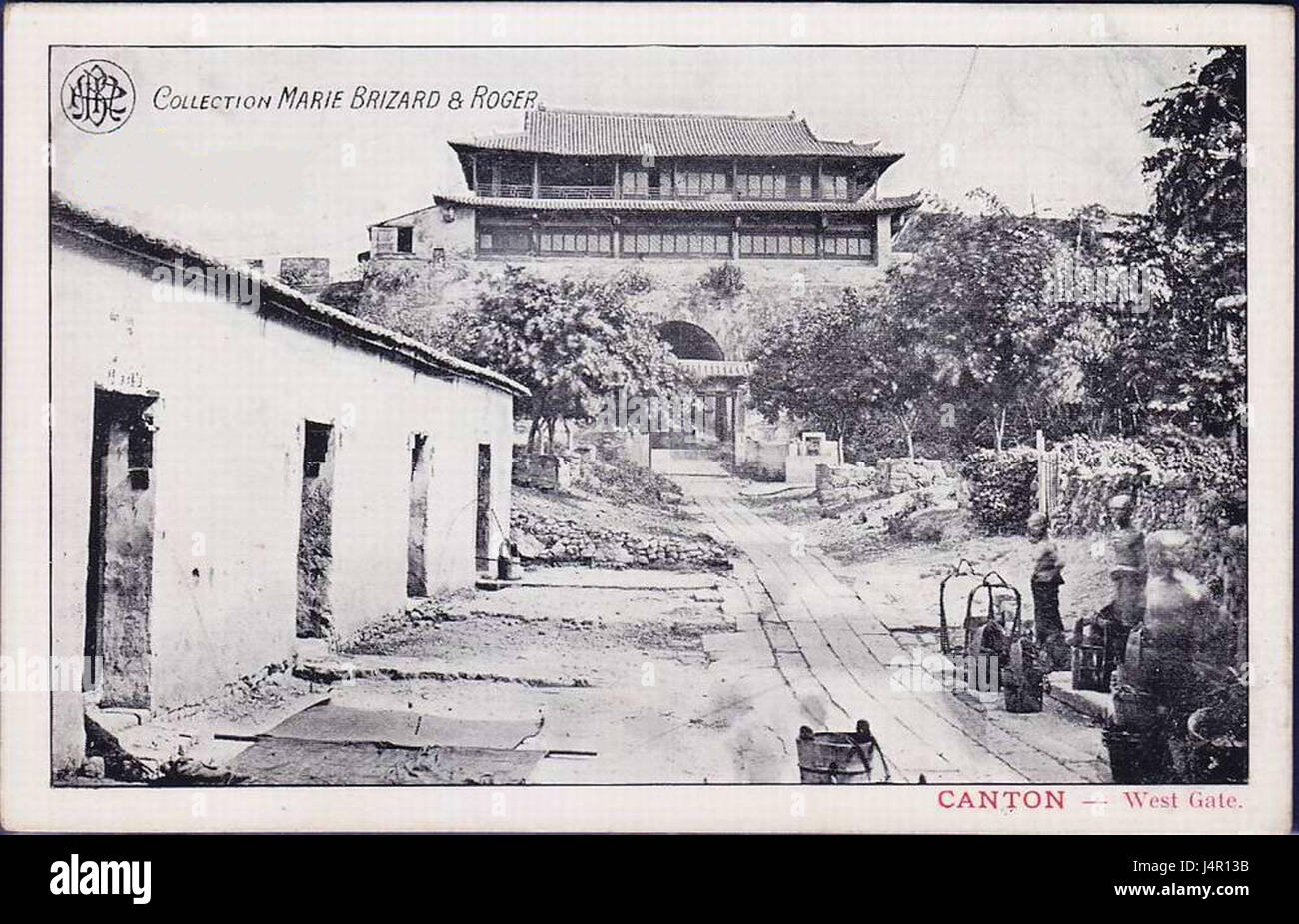 West Gate Canton Stock Photo - Alamy