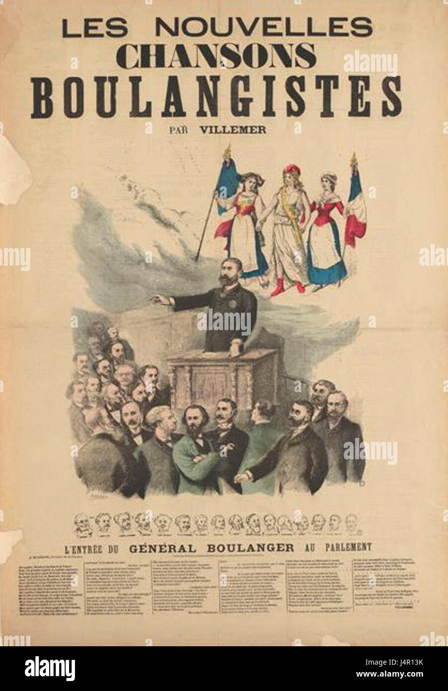 Villemer boulangiste refers to a French historical or political context ...
