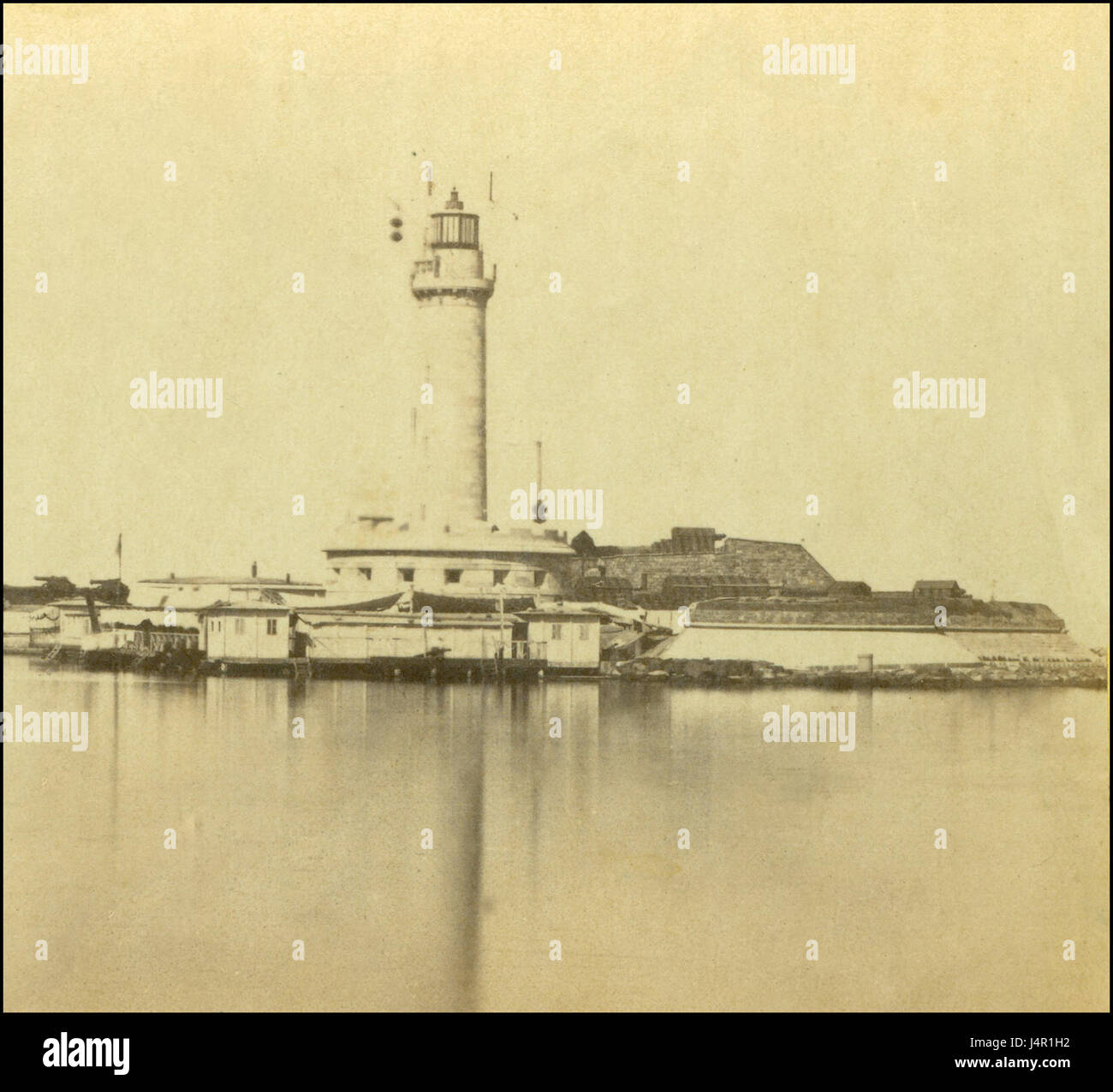 The *Trst svjetionik* (Trieste Lighthouse) was constructed around 1880 ...