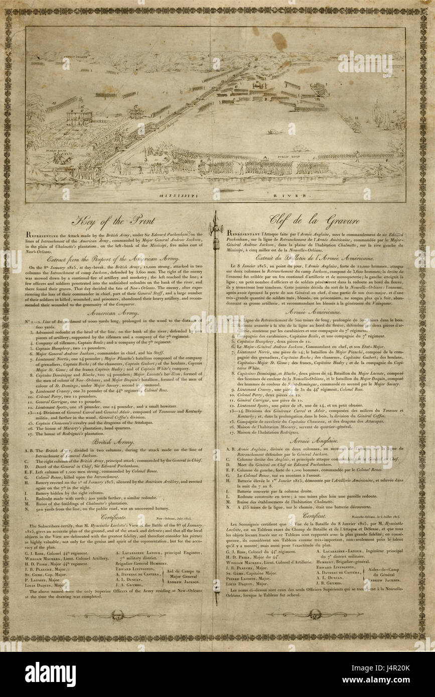 Battle of new orleans on january 8 hi-res stock photography and images - Alamy