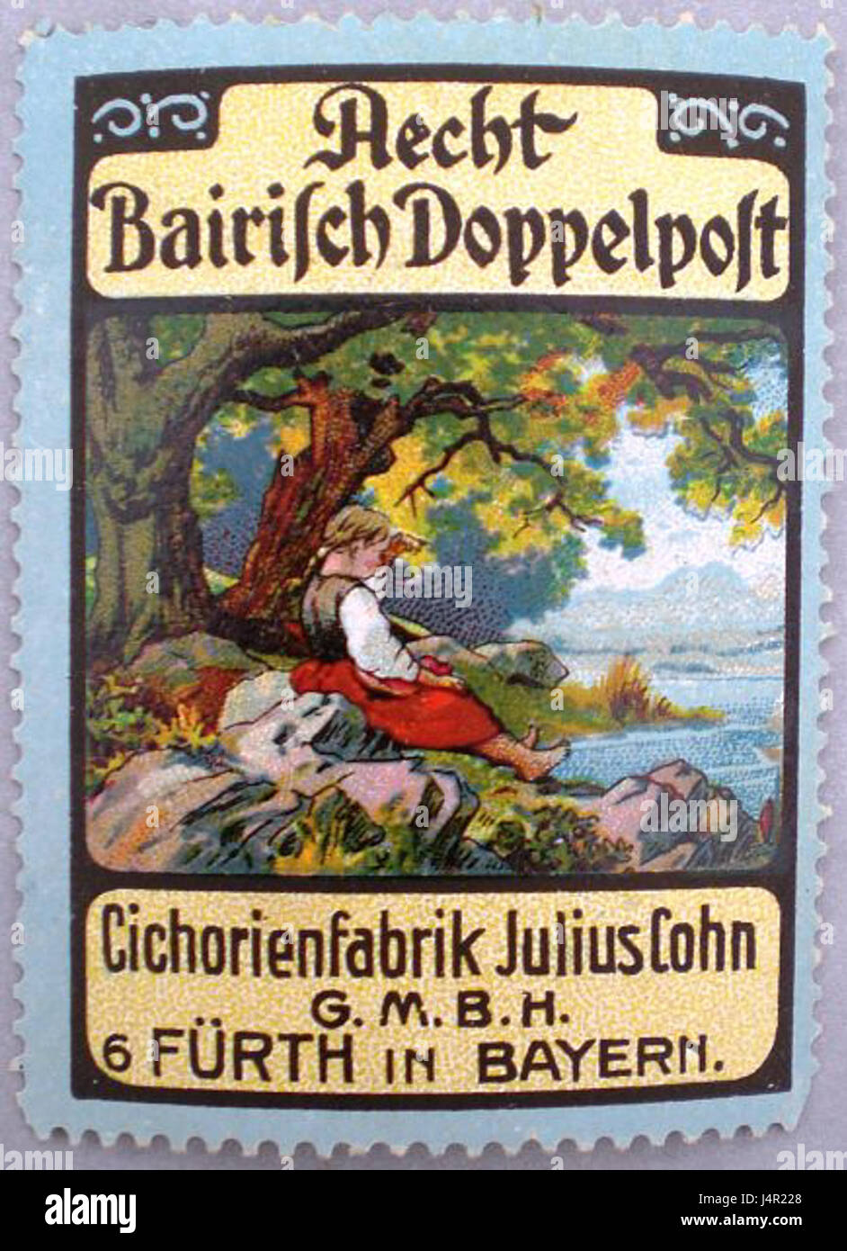 The 'Zichorienfabrik Julius Cohn' refers to a chicory factory operated ...