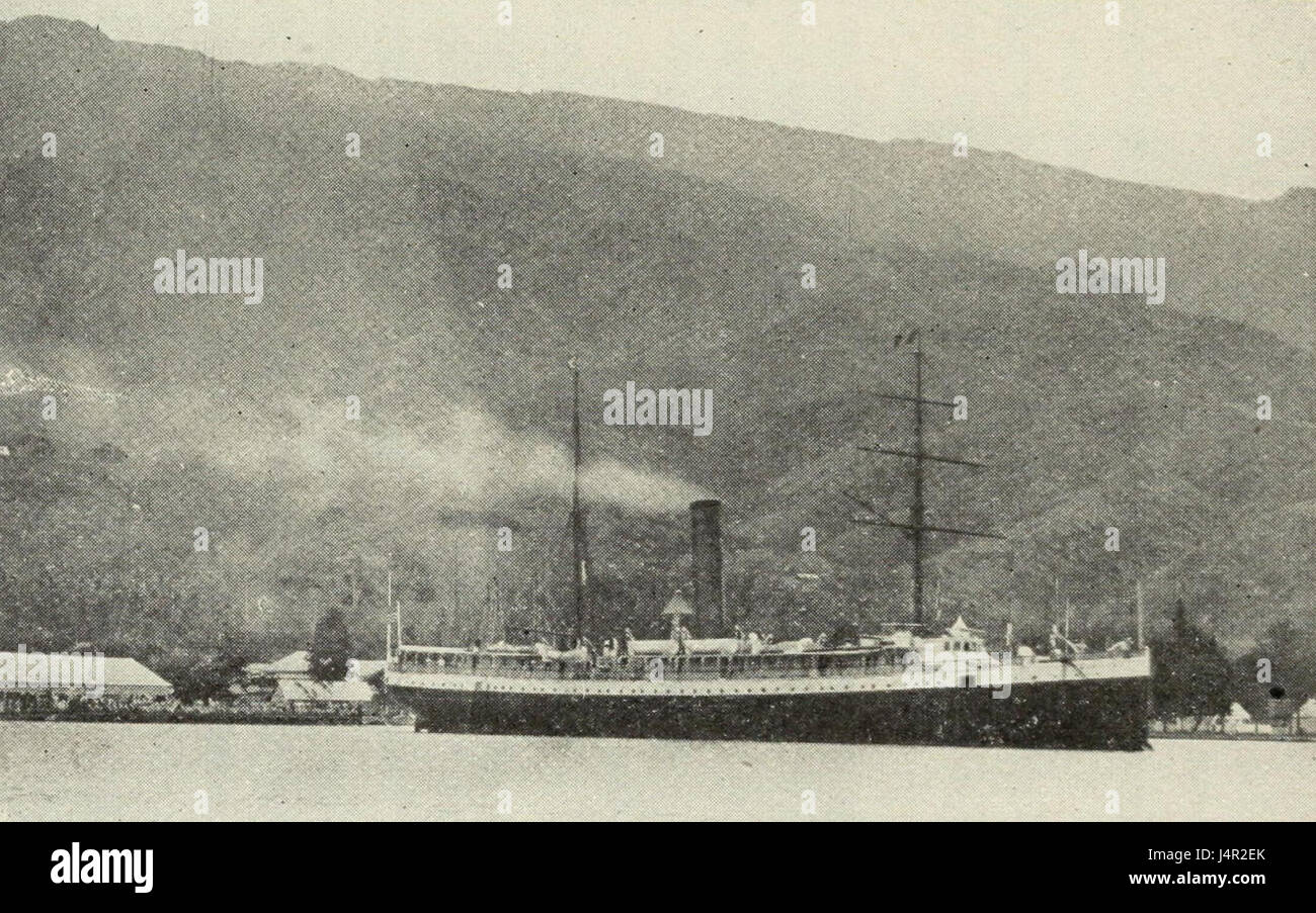 The SS Mariposa was a passenger liner operated by the Pacific Mail ...