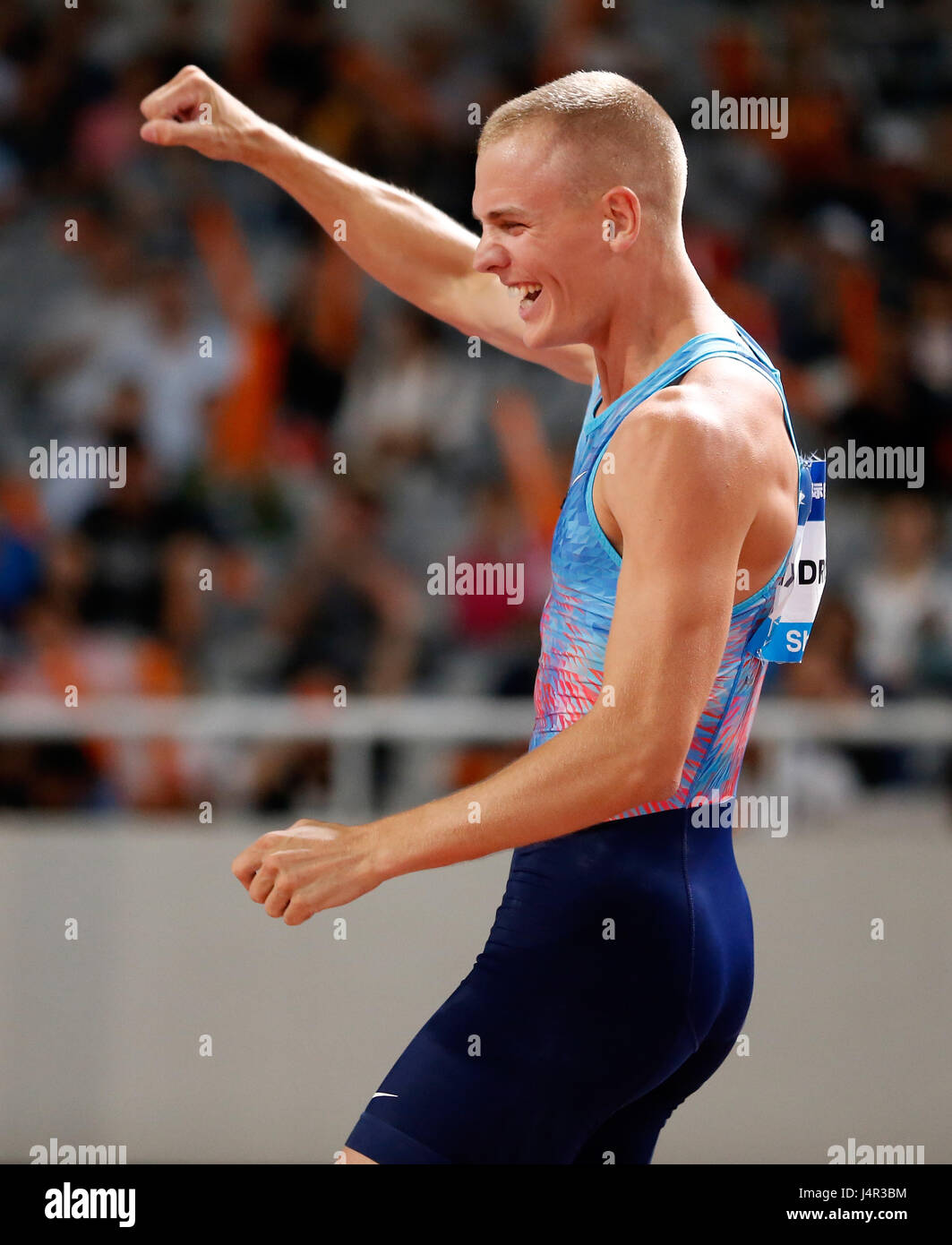 Shanghai, China. 13th May, 2017. Sam Kendricks of the United States of ...