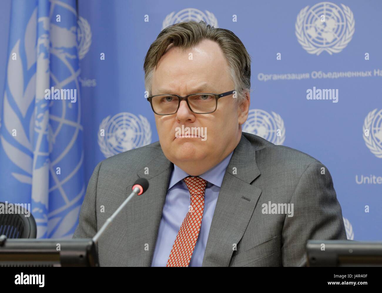 United Nations, New York, USA, May 12 2017 - Marc-Andre Blanchard ...