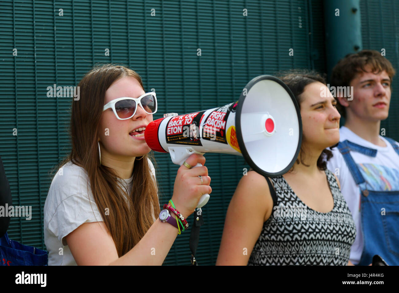 Milton Earnest, Bedfordshire. UK. 13th May, 2017. Movement for Justice ...