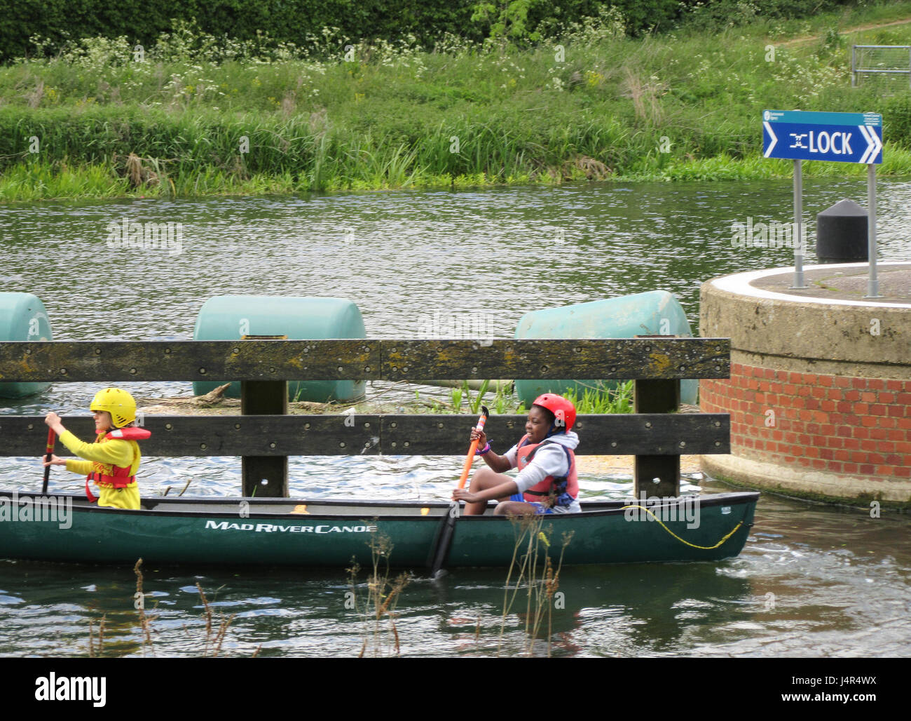 Great barford bridge river great ouse hi-res stock photography and ...