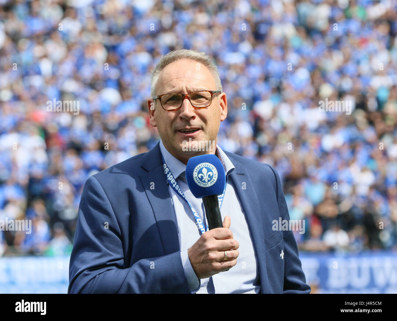 Darmstadt's President Ruediger Fritsch, photographed before the German ...